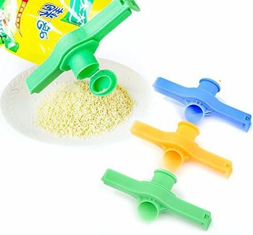 RZONE Multifunctional Food Preservation Seal Clip Medium Plastic Food ...