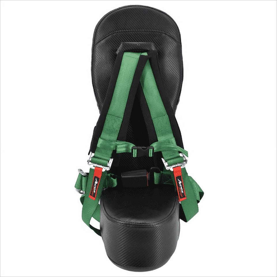 RZR Bump Seat (GREEN Harness) - Walmart.com