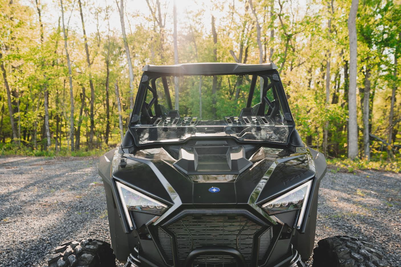 RZR XP Pro Windshield (with factory Polaris poly roof) •Fits 2020-Up ...