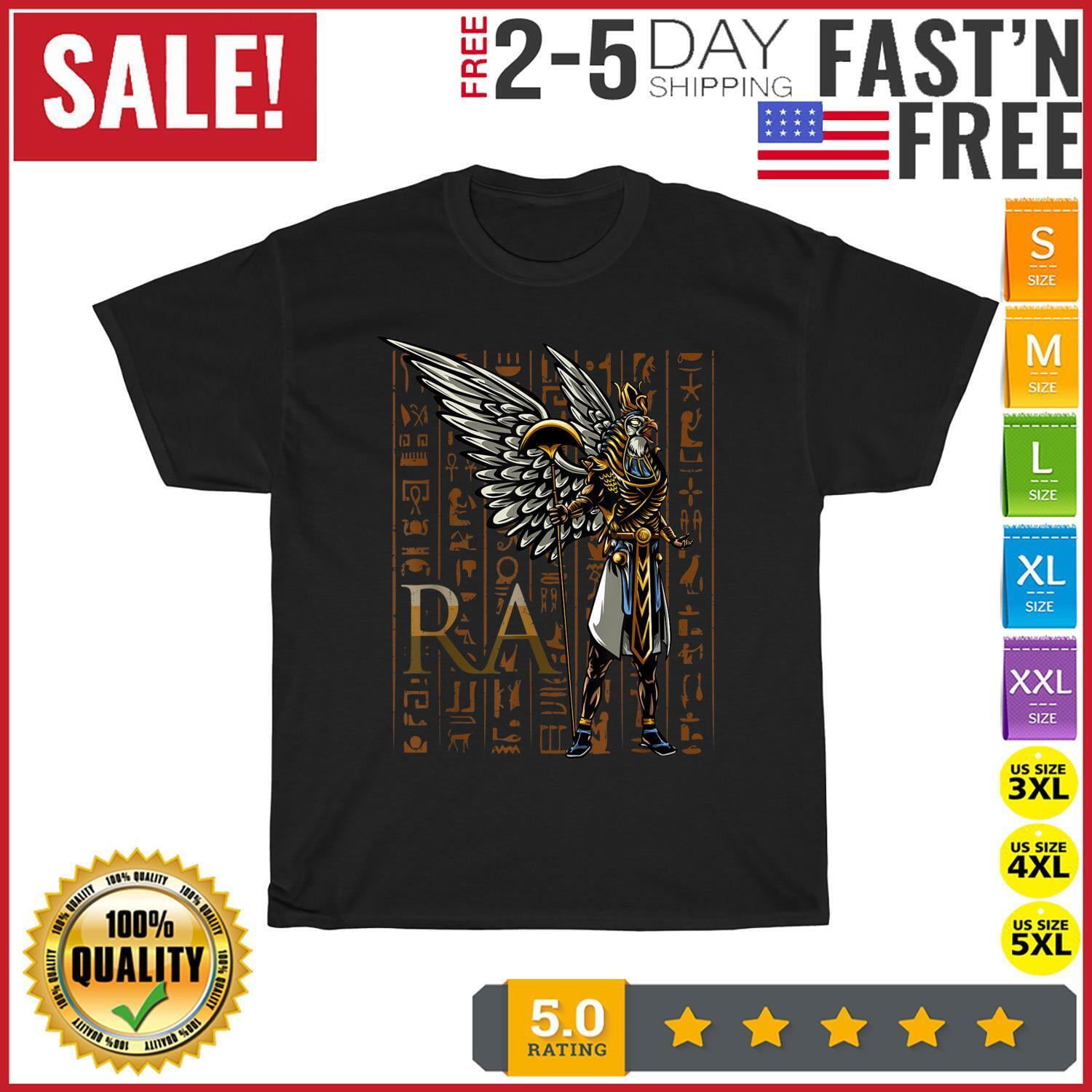Ra, God of the Sun, Ancient Egyptian Mythology Egypt History T Shirt ...