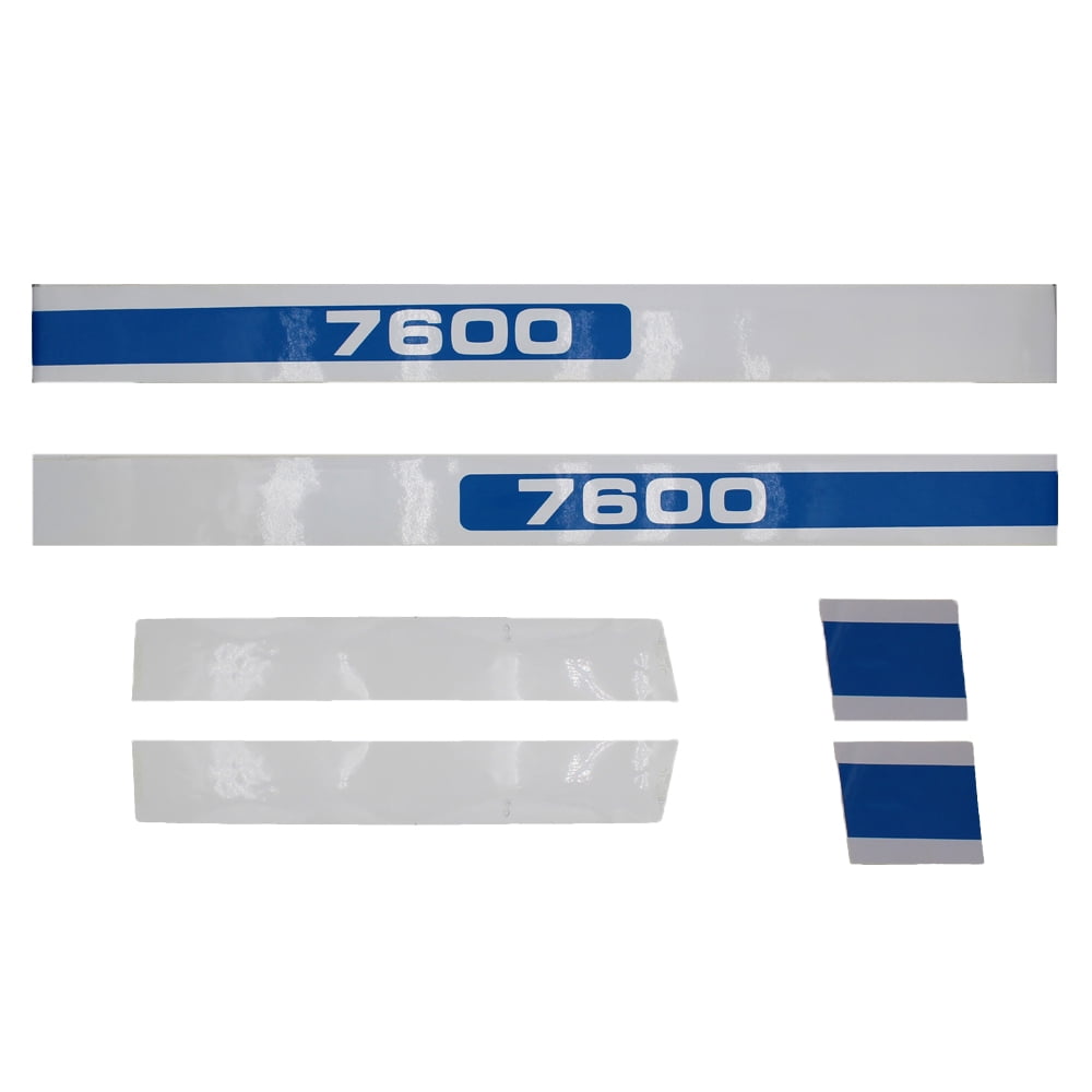 RaParts 7600 Decal Set Hood Only Fits Ford 7600 - Walmart.com