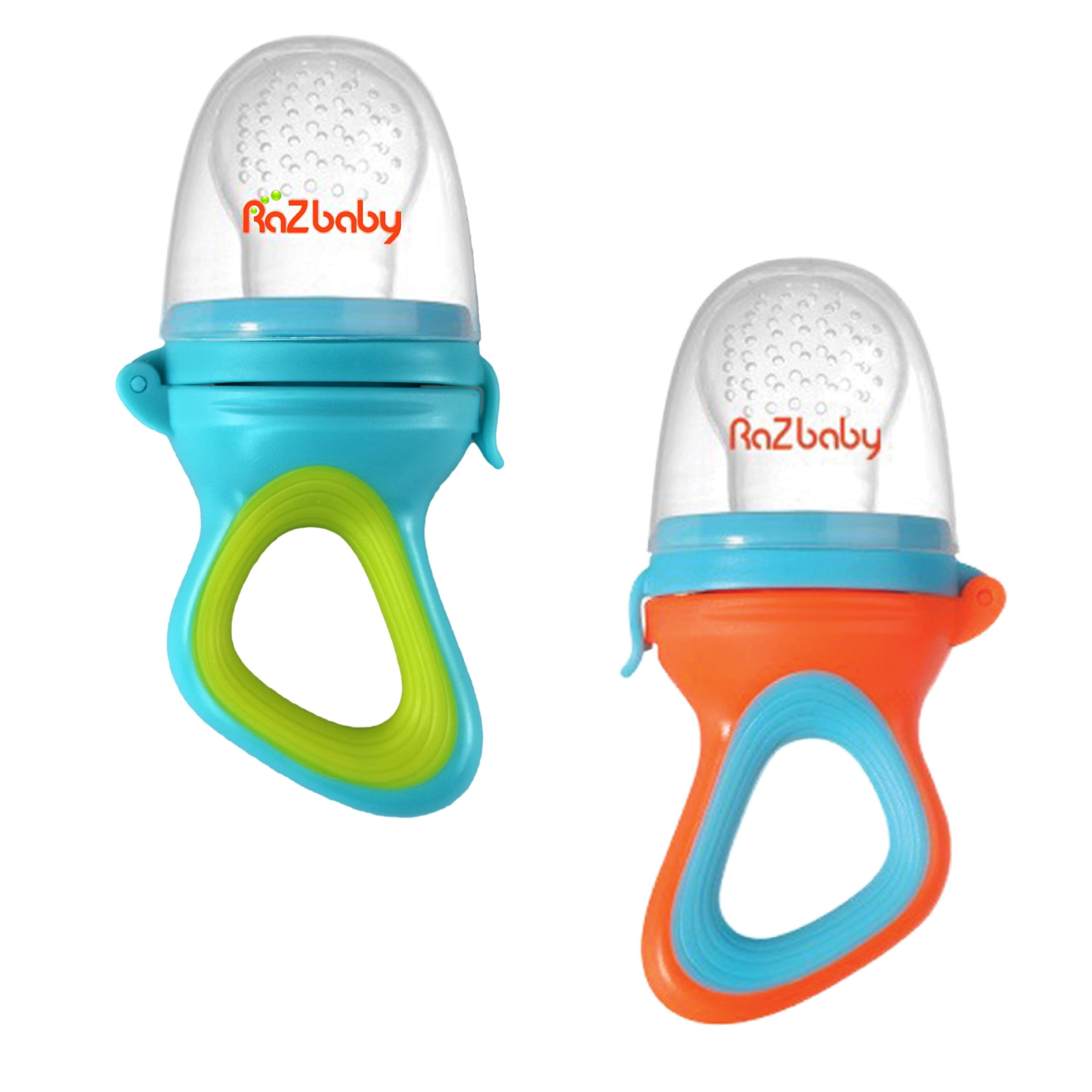RaZbaby Fruit Feeder Pacifier 6m+, Baby Feeding Pacifier, Silicone ...