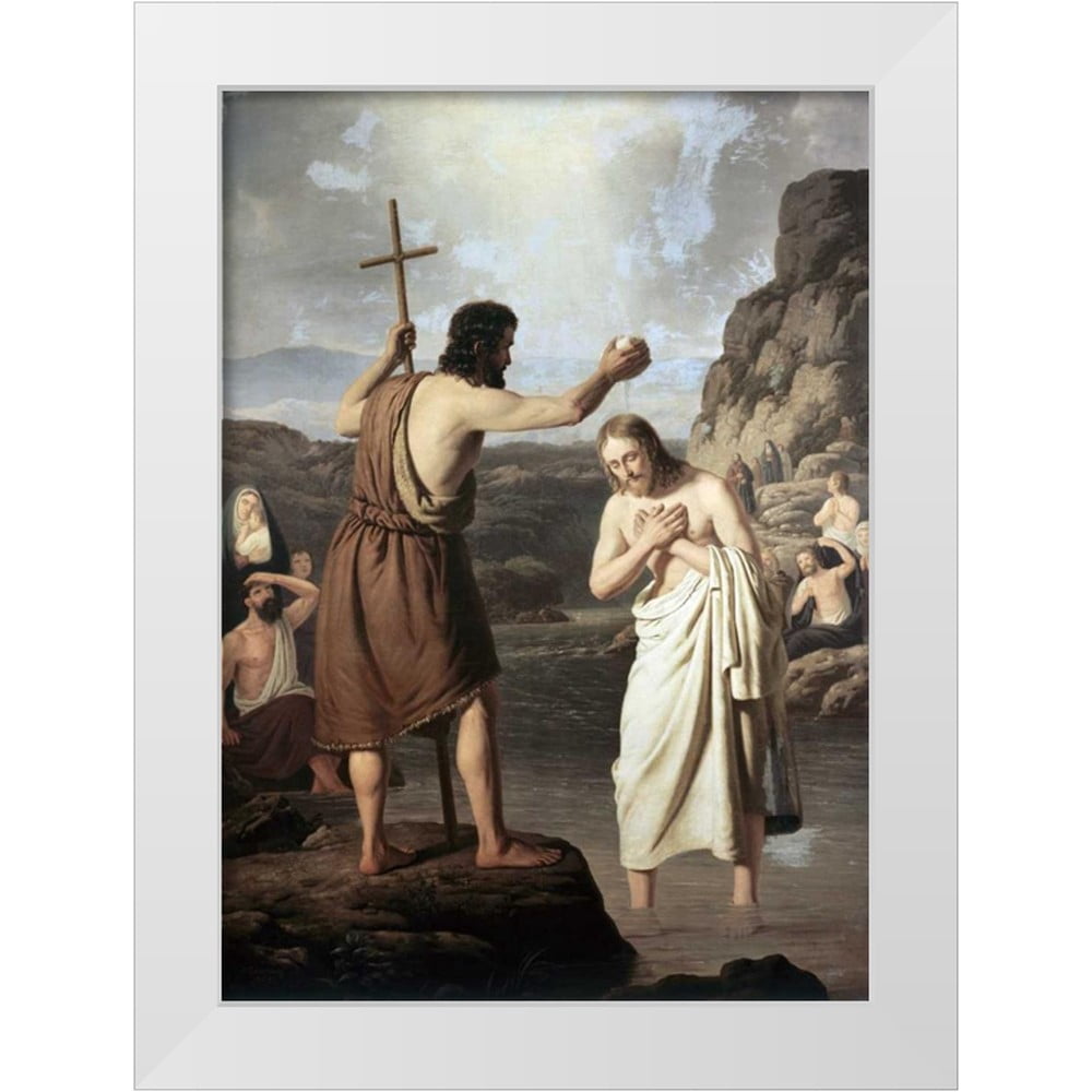 Raadsig, Johan Peter 24x32 White Modern Wood Framed Museum Art Print ...