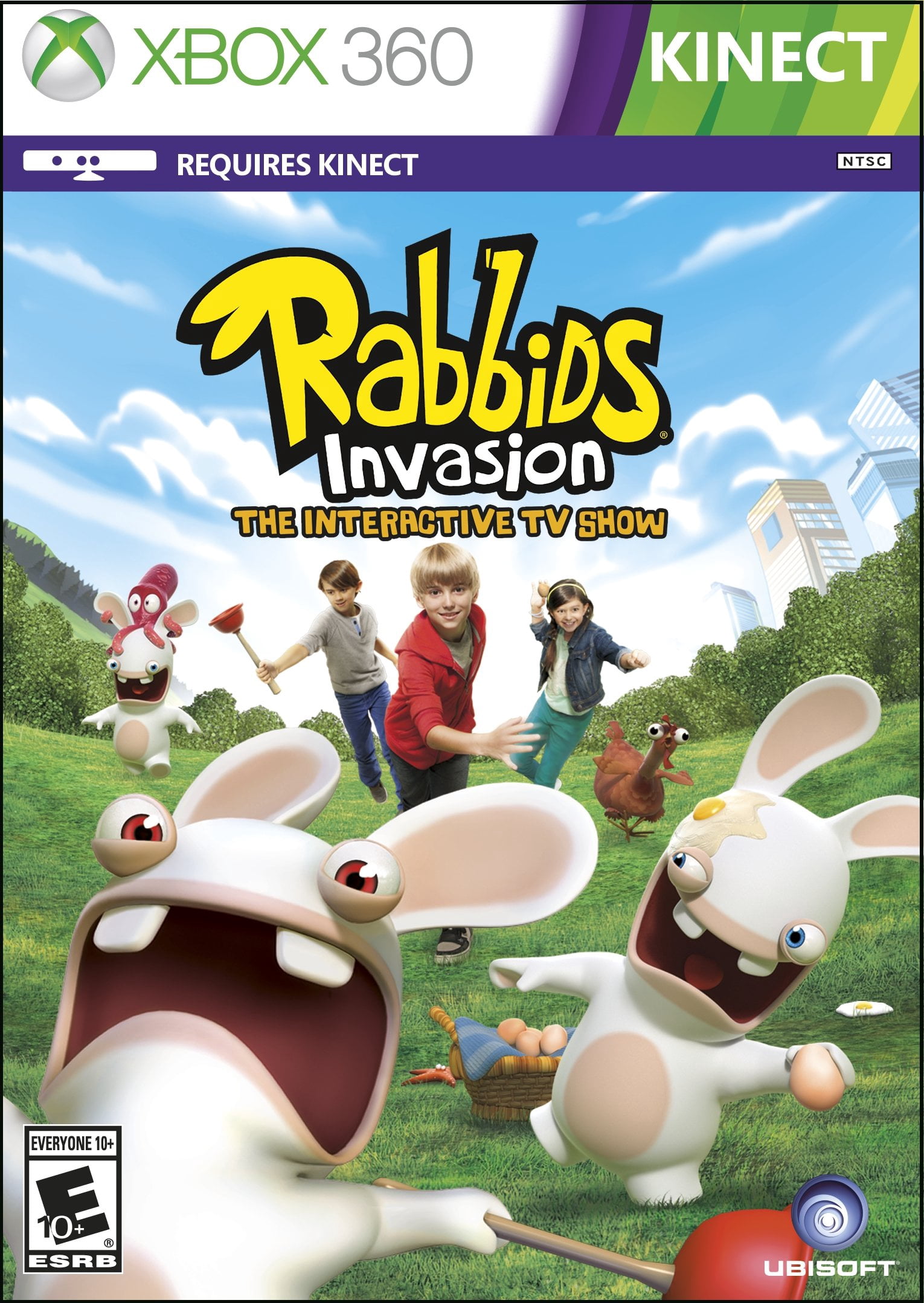 Rabbids Invasion, Ubisoft, XBOX 360, 887256301750 - Walmart.com