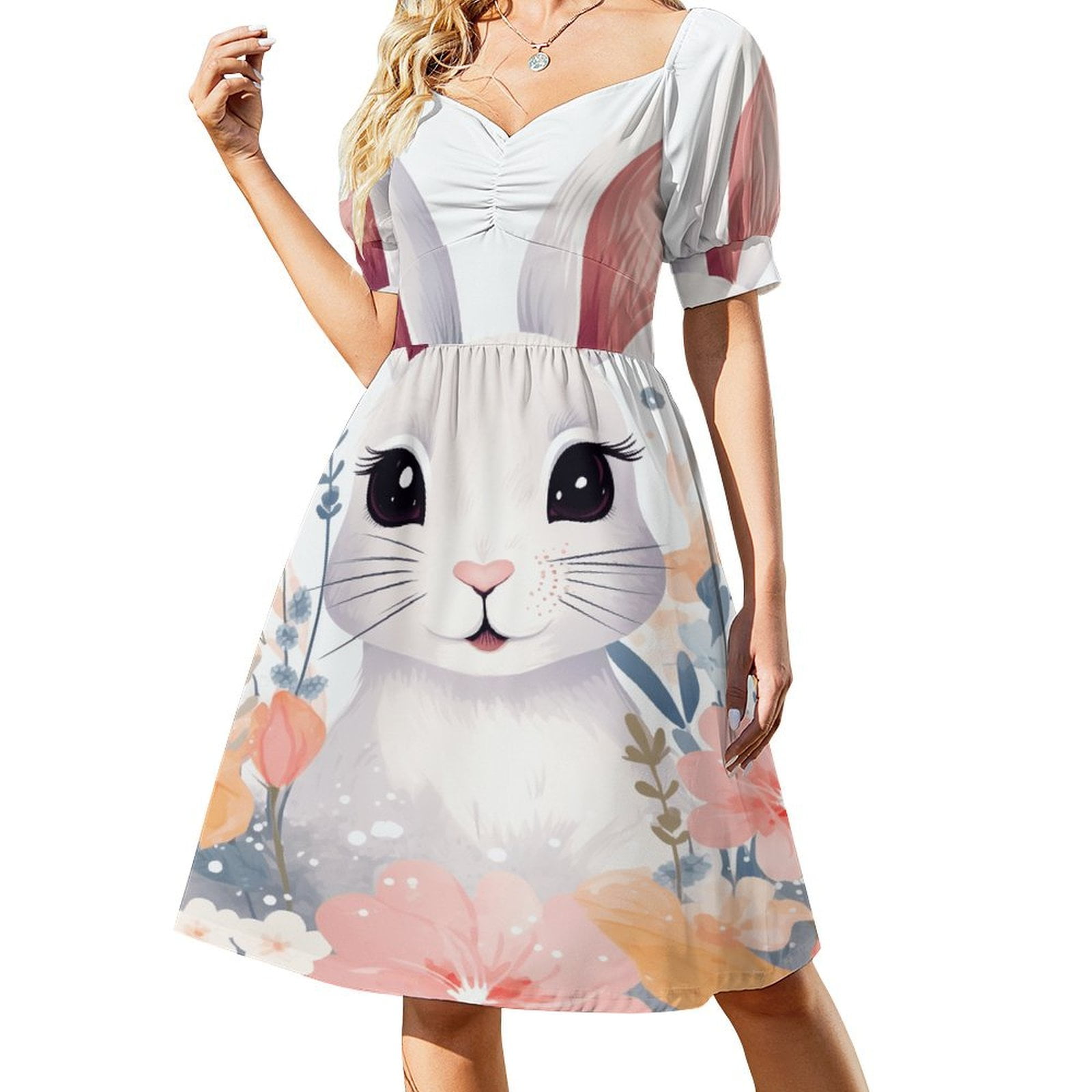 Rabbit 2025 Dress Evening Elegant And Chic Women for Outfits Beach ...