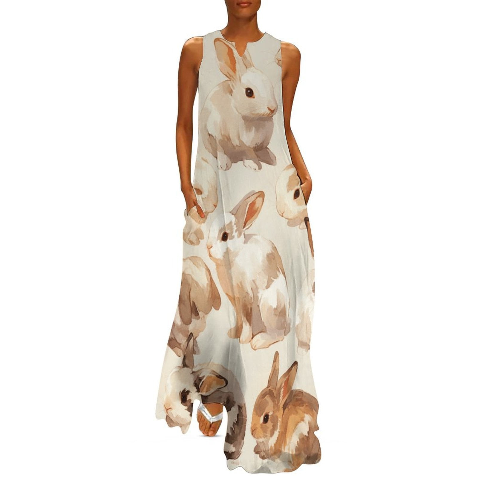 Rabbit 2025 Dress Evening Elegant And Chic Women for Outfits Beach ...