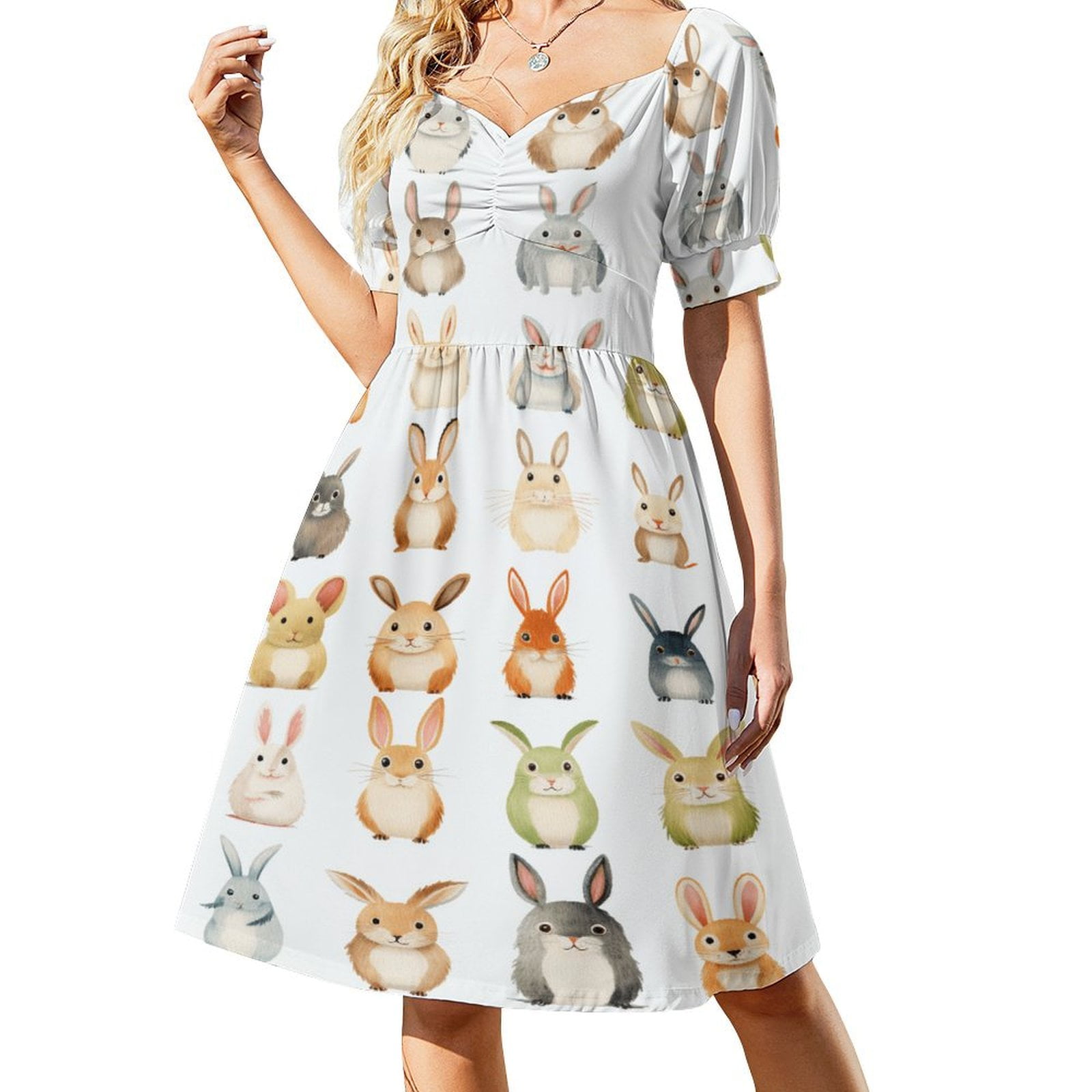 Rabbit 2025 Dress Evening Elegant And Chic Women for Outfits Beach ...