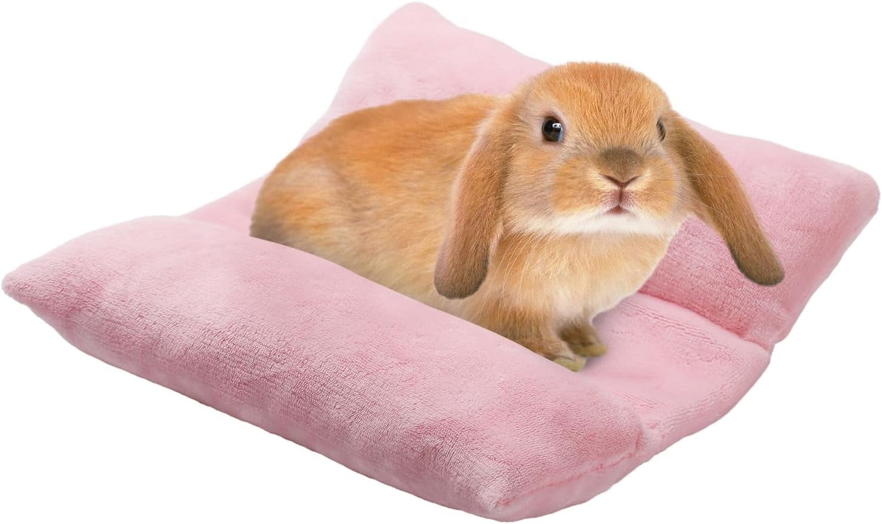 Rabbit Bed - Thickened Soft Bunny Concave Bed, Cuddle Cushion Plush Mat ...