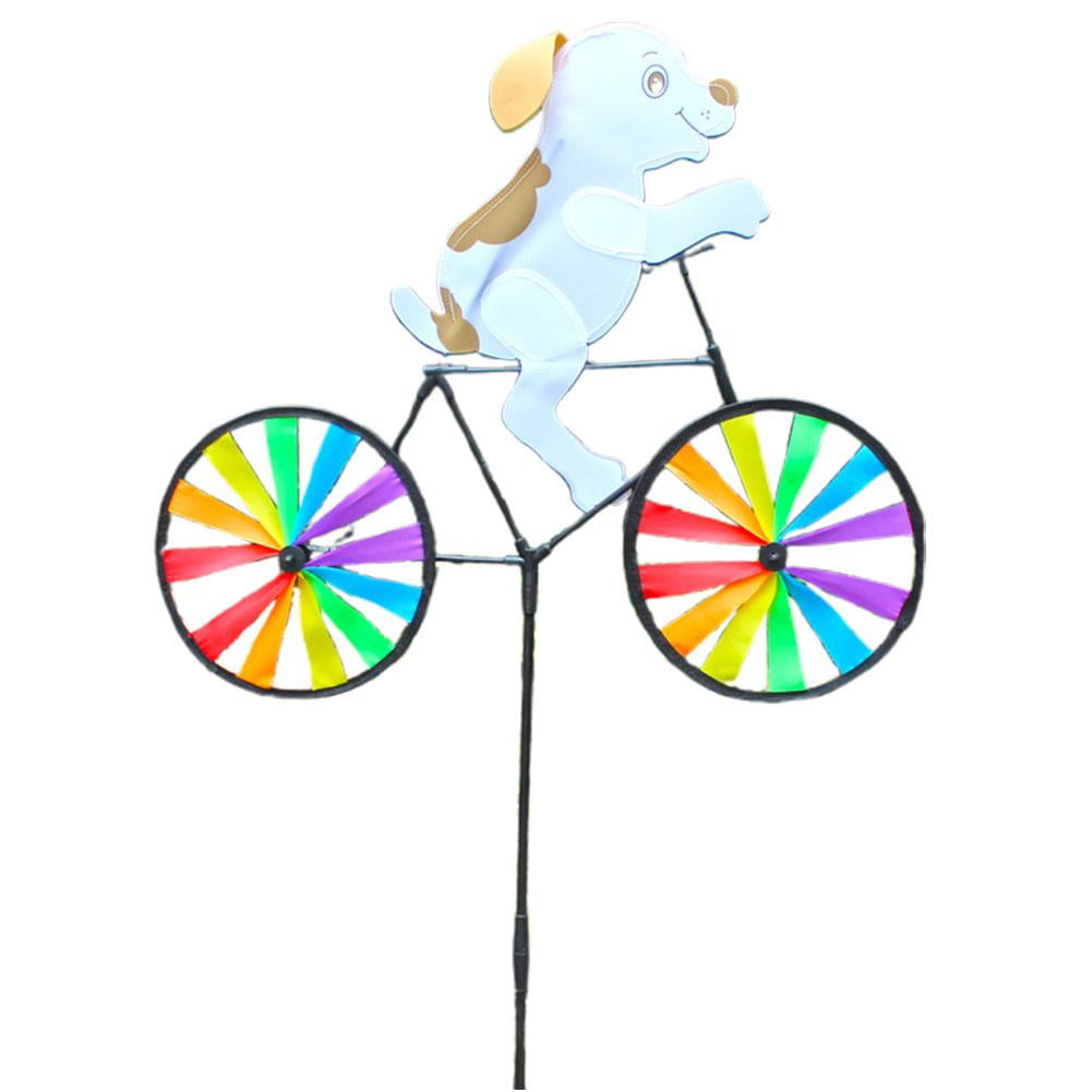 Rabbit Bee Tiger On Windmill Animal Spinner Decorative Toys Garden ...