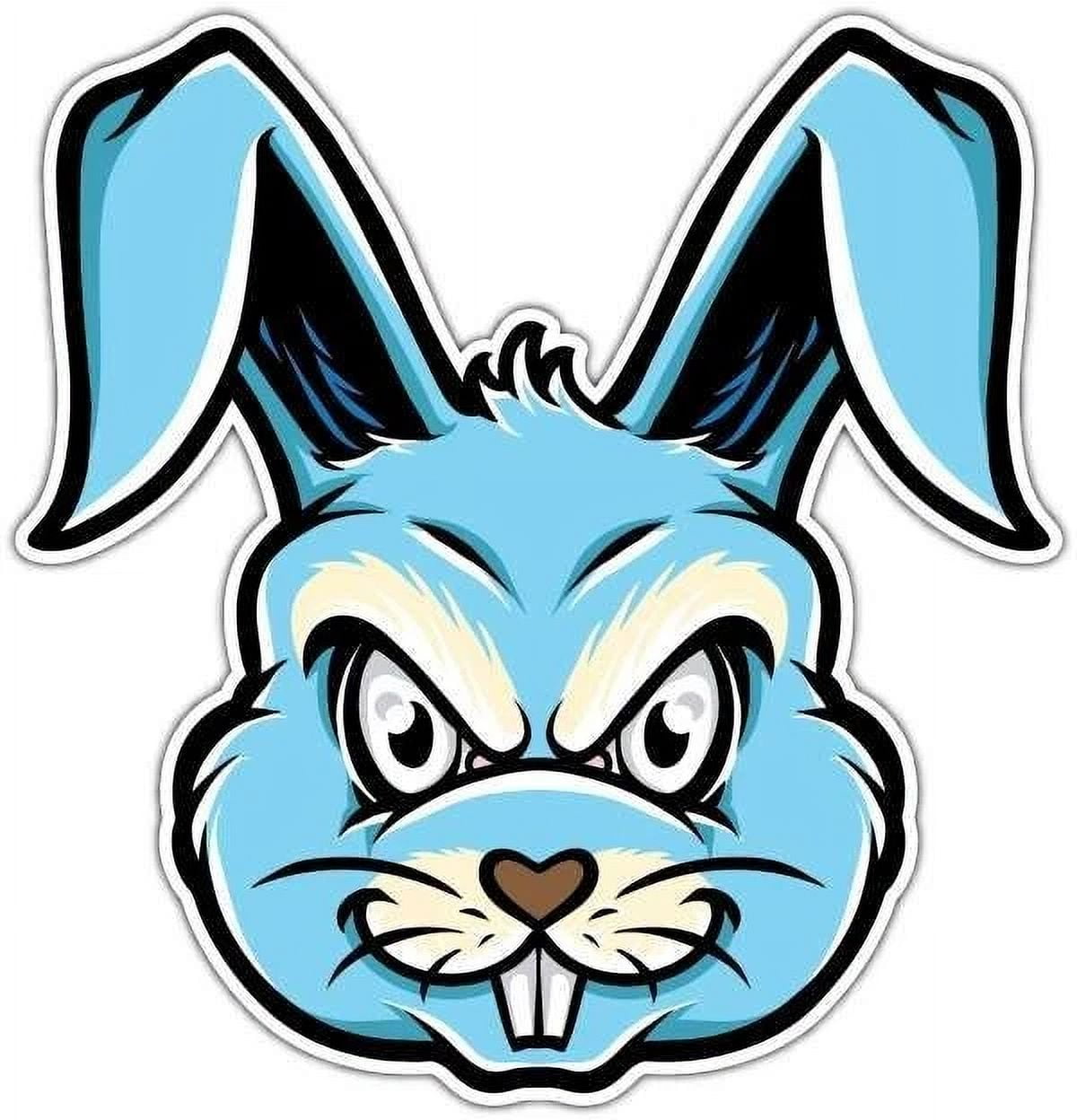 Rabbit Bunny Hare Animal Car Window Stickerphone Decal Water Bottle ...