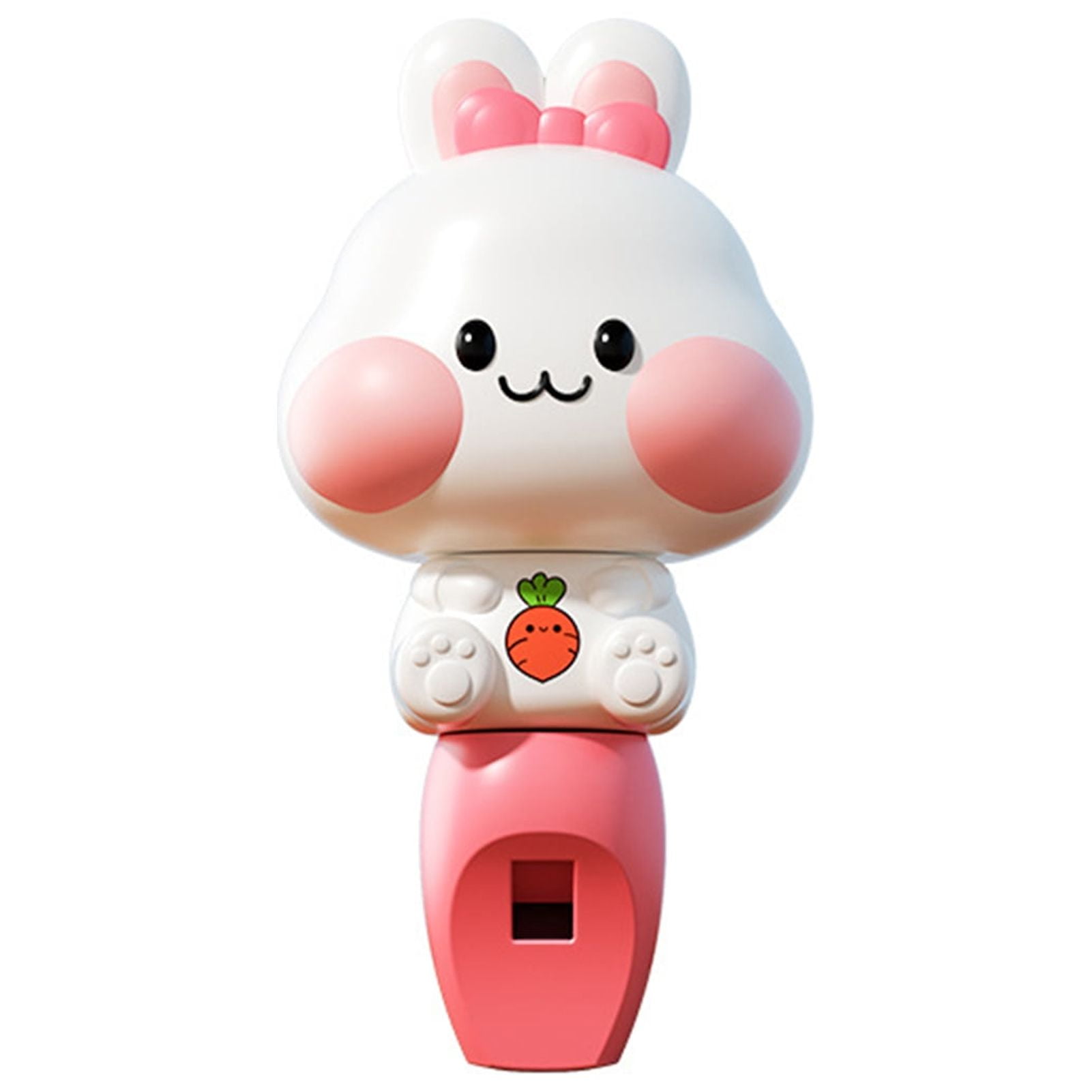 Rabbit Bunny Pig Whistle Speaker Cartoon Fun Portable Kindergarten Toy ...