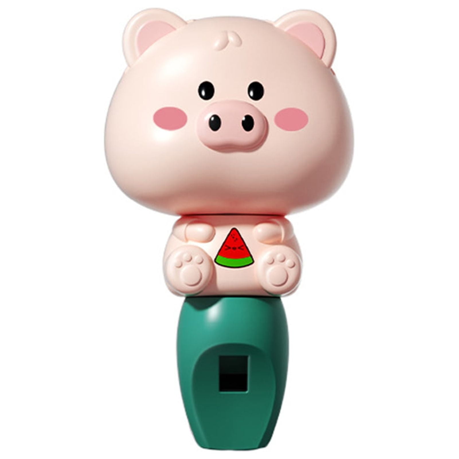 Rabbit Bunny Pig Whistle Speaker Cartoon Fun Portable Kindergarten Toy ...