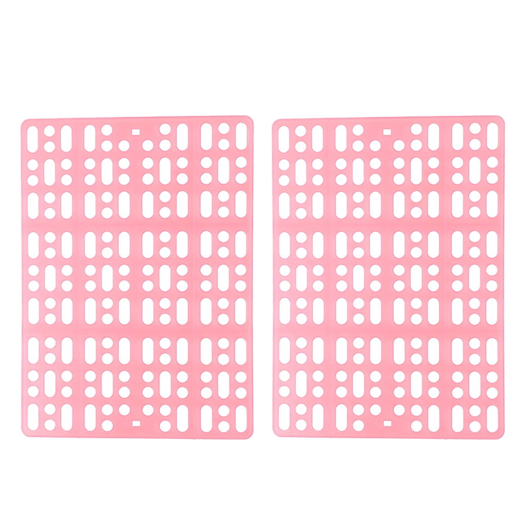 Rabbit Cage Mats Plastic Feet Resting Pads 2 Pack Set for Bunny Hamster ...