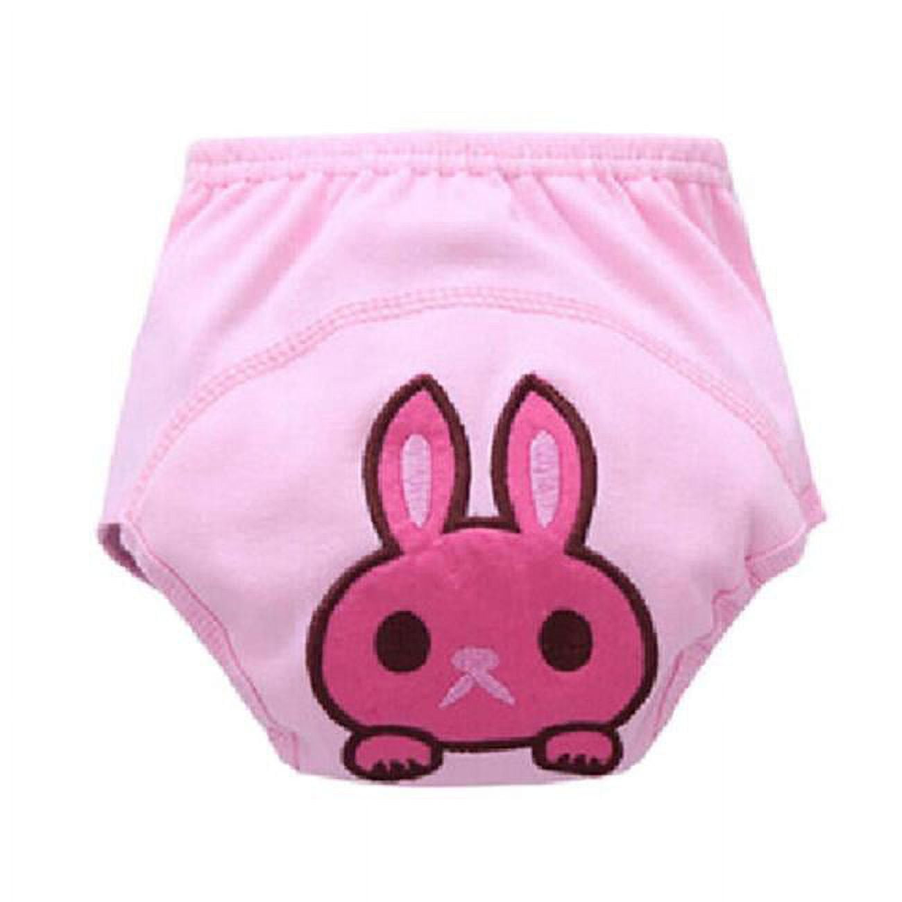Rabbit Cartoon Cotton Baby Diapers, Pink - 2 Piece - Walmart.com