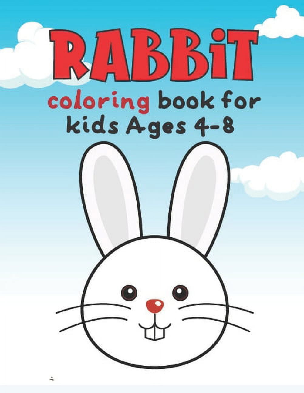 Cute Bunny Rabbit Coloring Pages