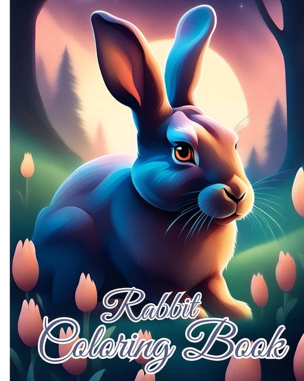 Rabbit Coloring Book For Kids: Bunny Coloring Book, Easter Coloring ...