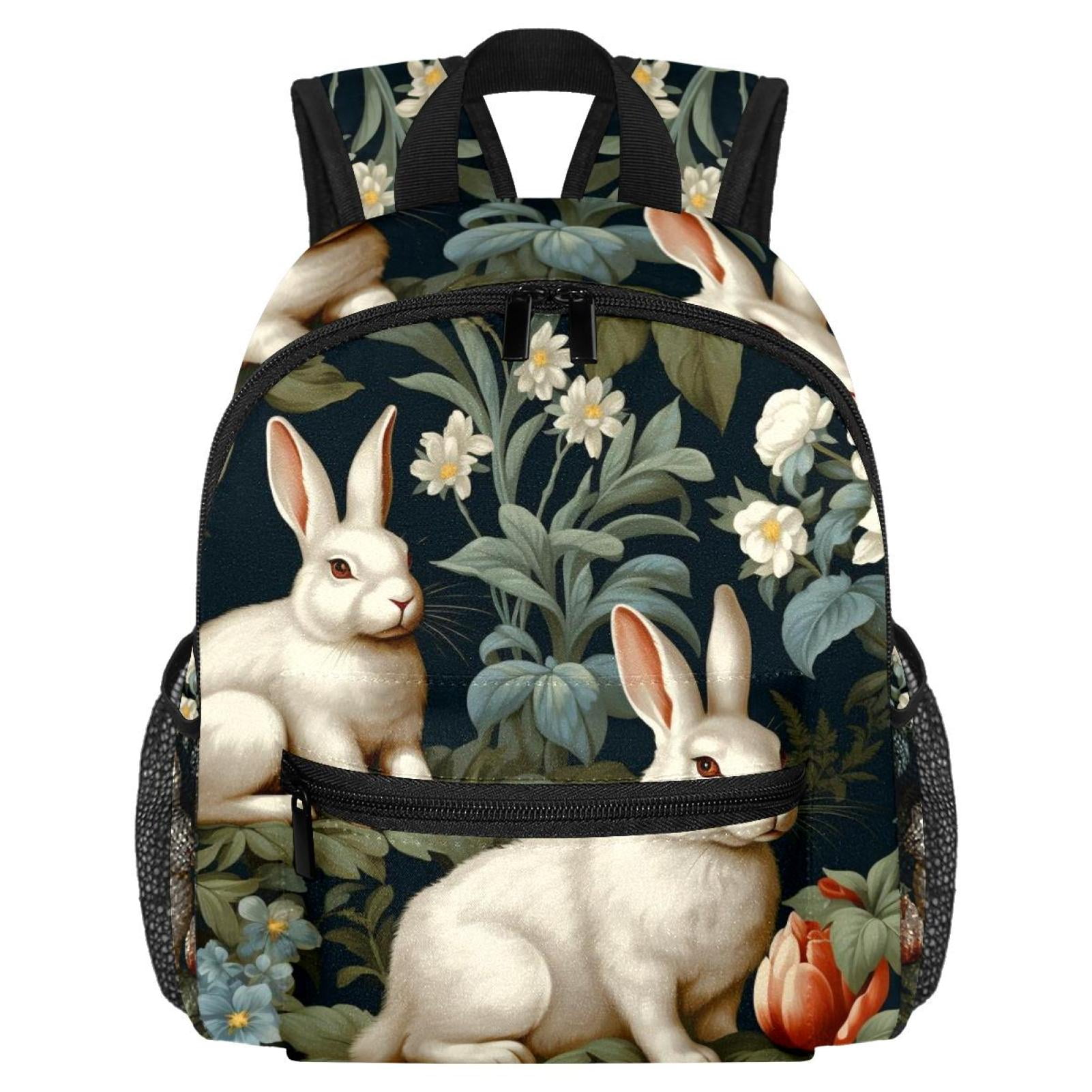 Rabbit Cute Bag Diaper Backpack Baby Cushion Backpack Backpack for ...