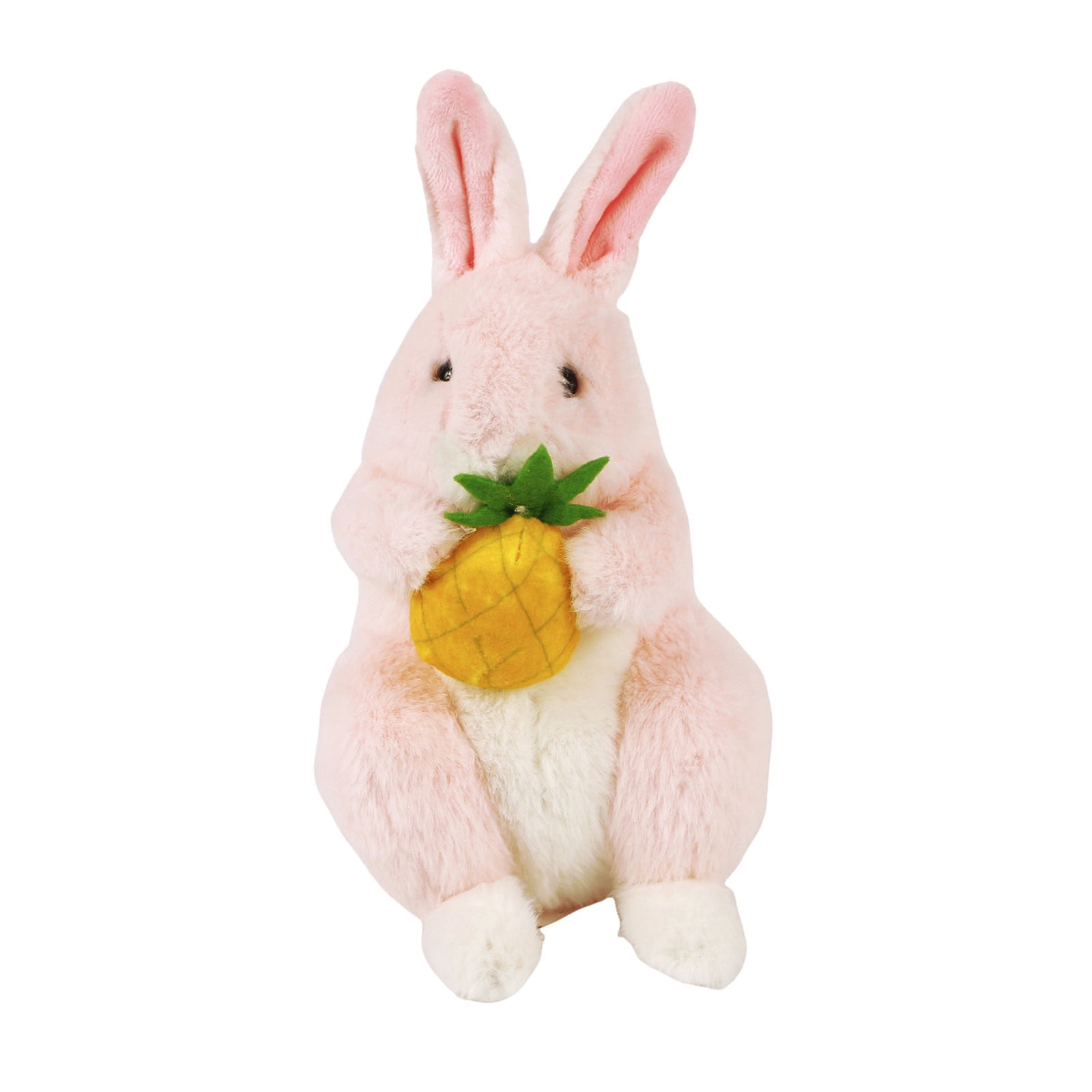 Rabbit Doll Eating Vegetables Rabbit Plush Toy Zodiac Rabbit Year ...