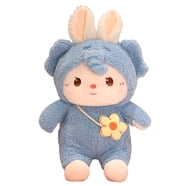 Joyivity Reversible Strawberry Bunny Plush Toy, Strawberry Rabbit ...