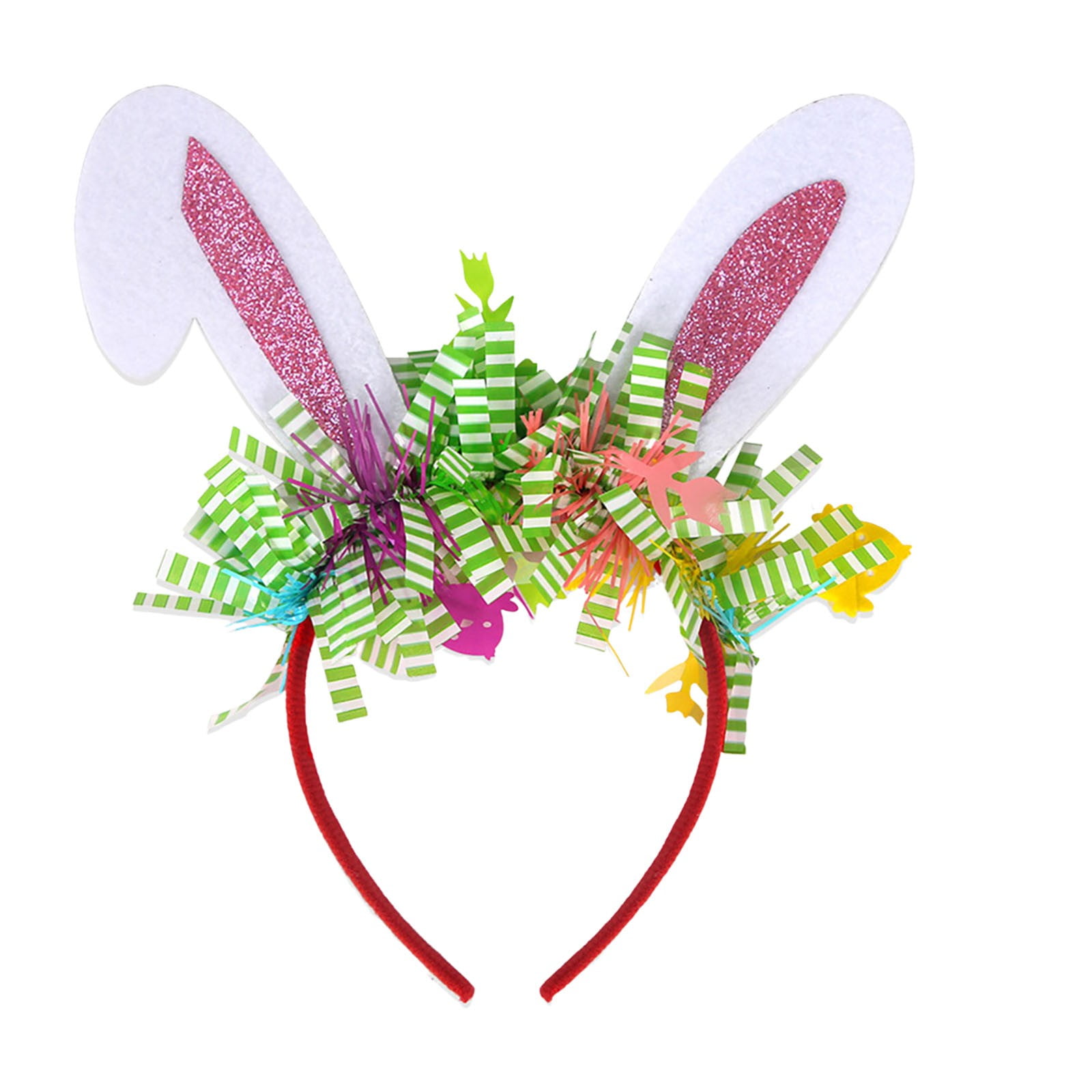 Rabbit Ears Headbands Furry Rabbit Ears Hairbands Cute Bunny Hair ...