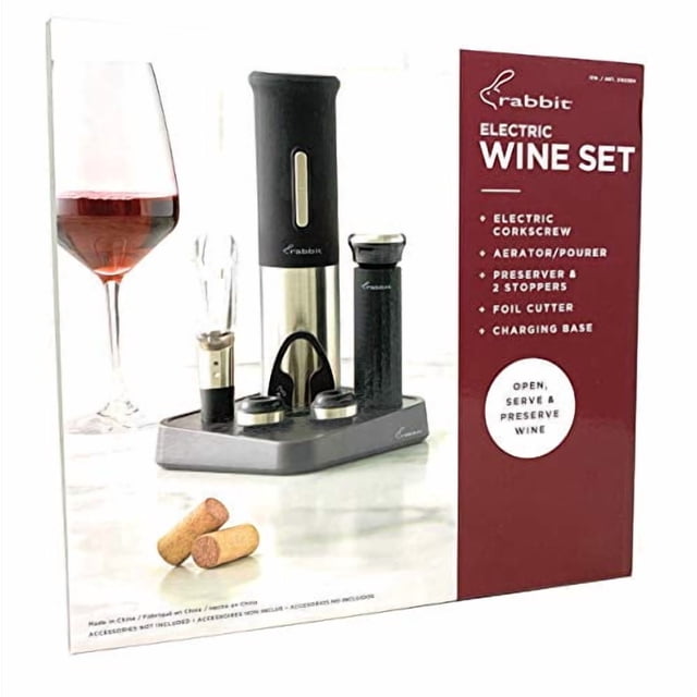 Rabbit Electric Wine Set - Walmart.com