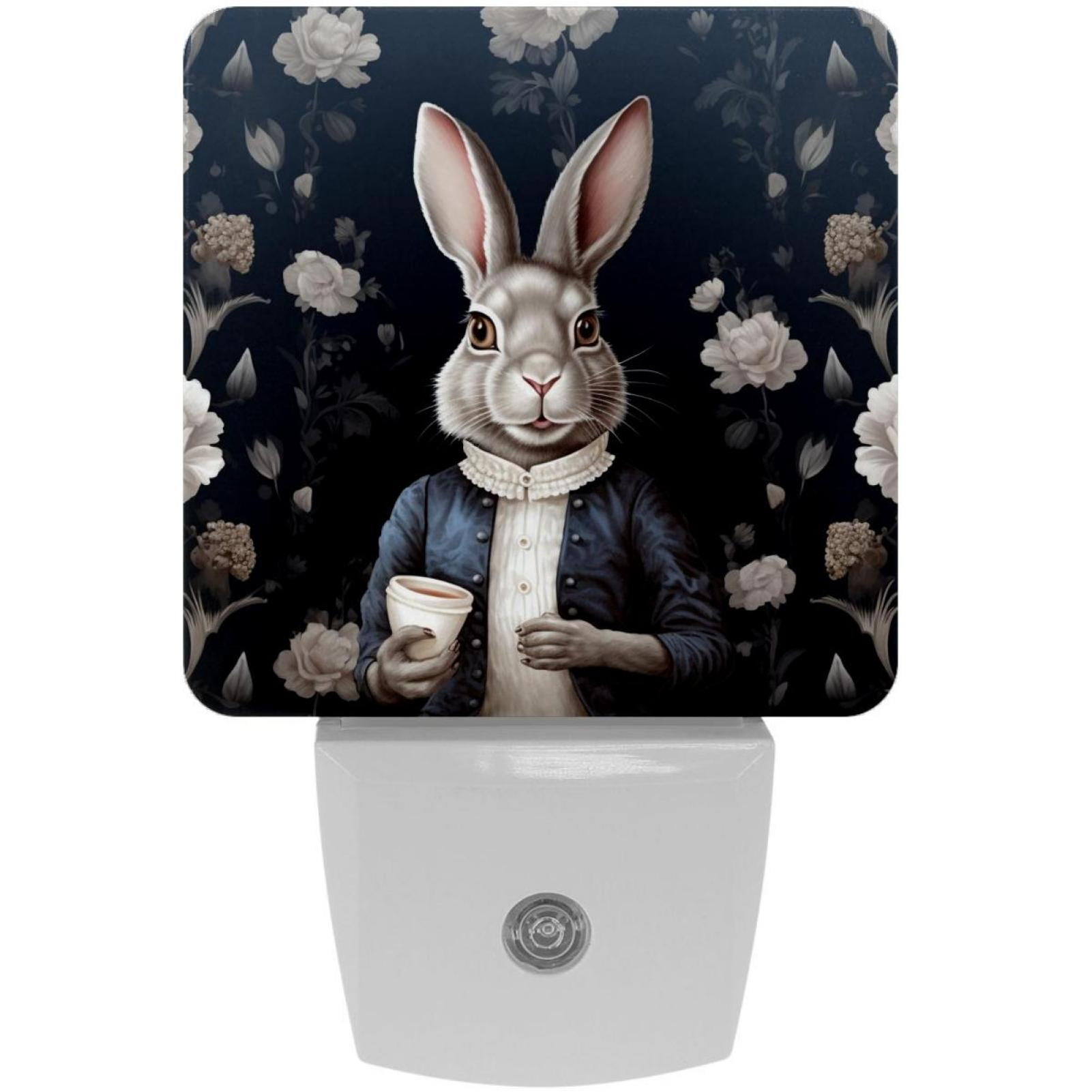 Rabbit Enhance Your Space with LED Square Night Lights - Versatile ...