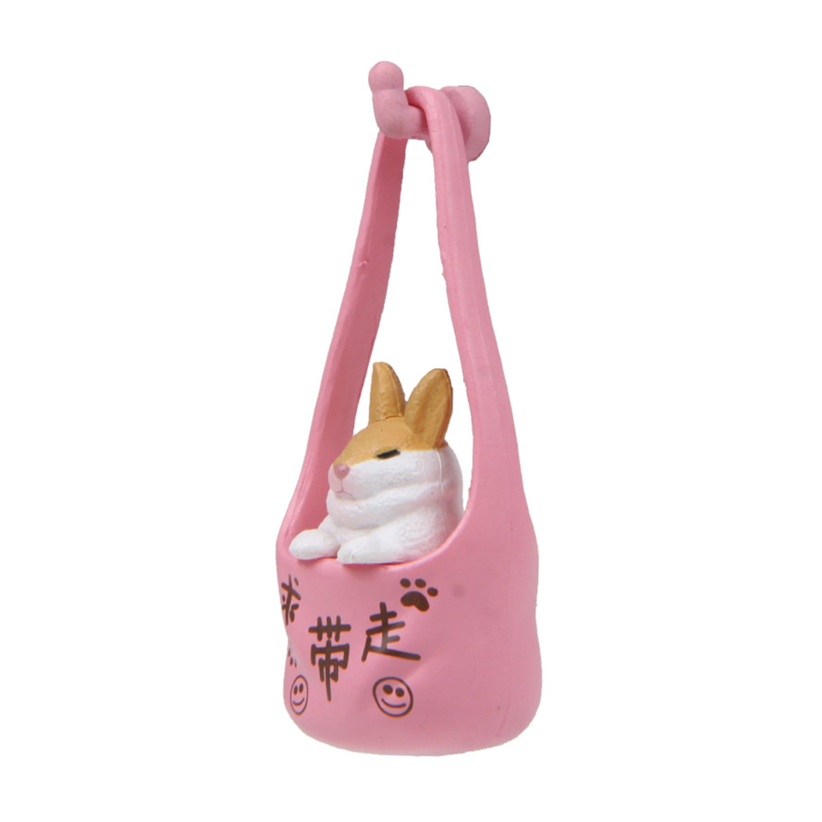 Rabbit Fridge Magnet Colorful Lovely Hanging Bag Bunny Magnetic Craft ...