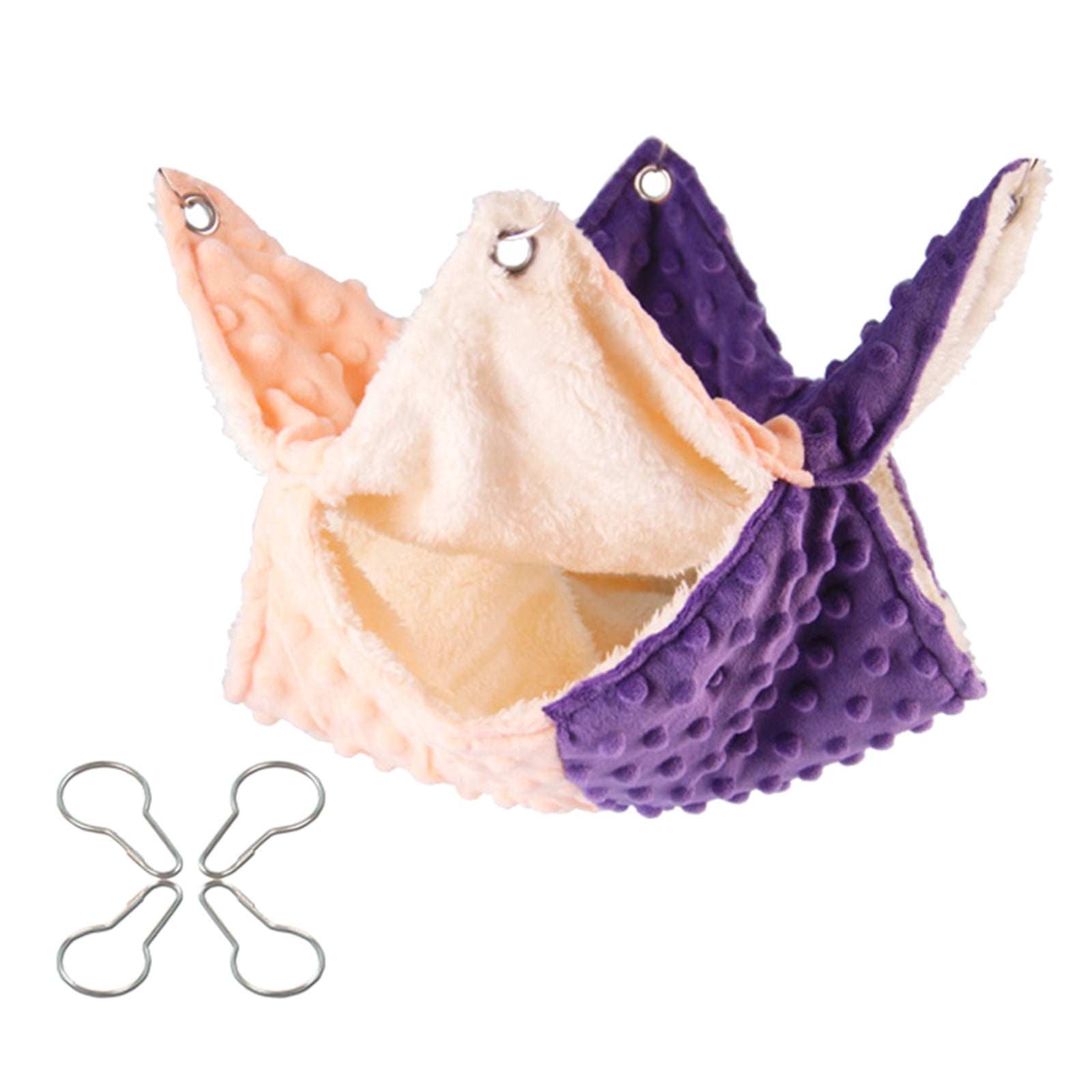 Rabbit Hammock Warm Sleeper 2-Layer Bed Cage Accessories for Mice ...