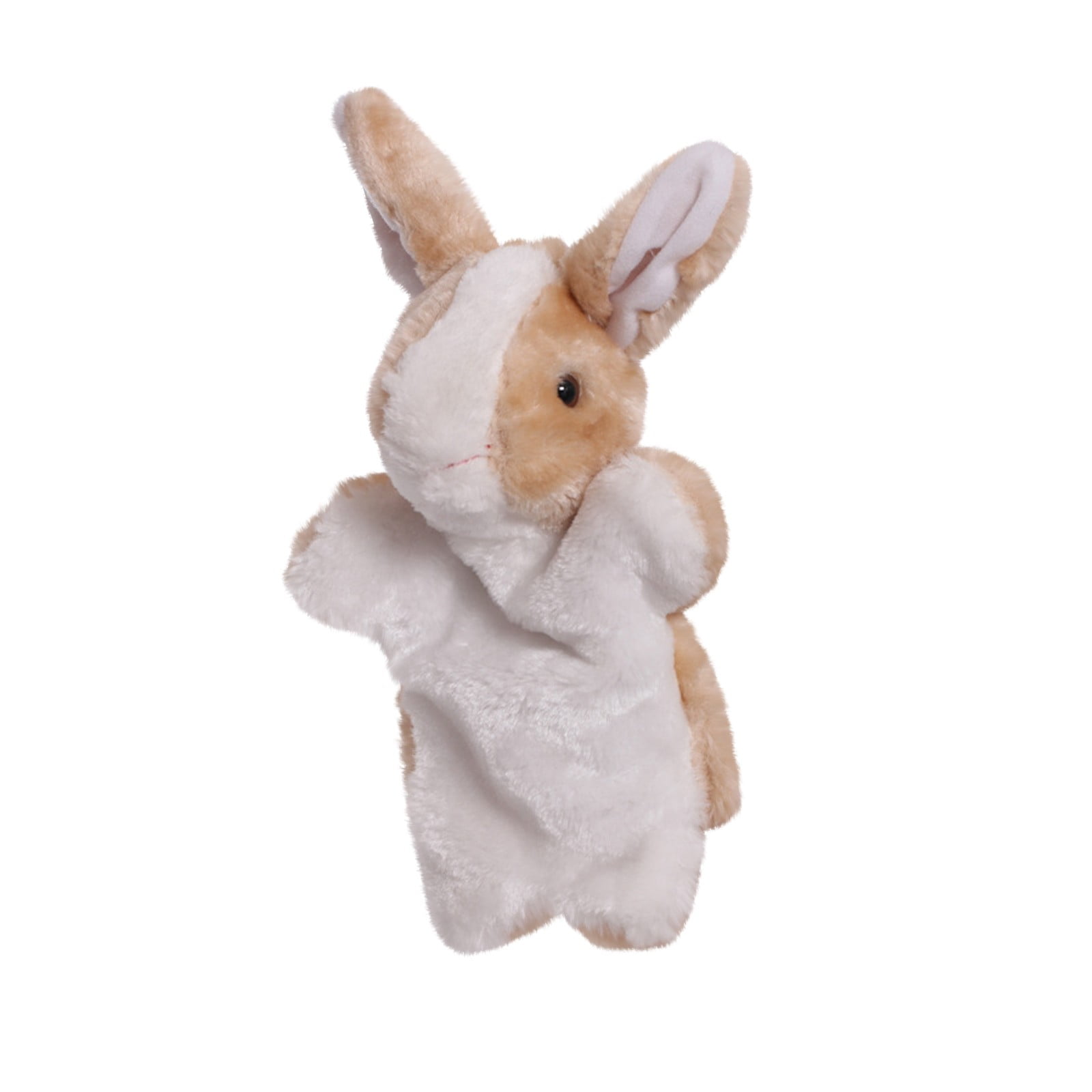 Rabbit Hand Puppet, Fun Small Animal Interactive Hand Puppet,Earthy ...
