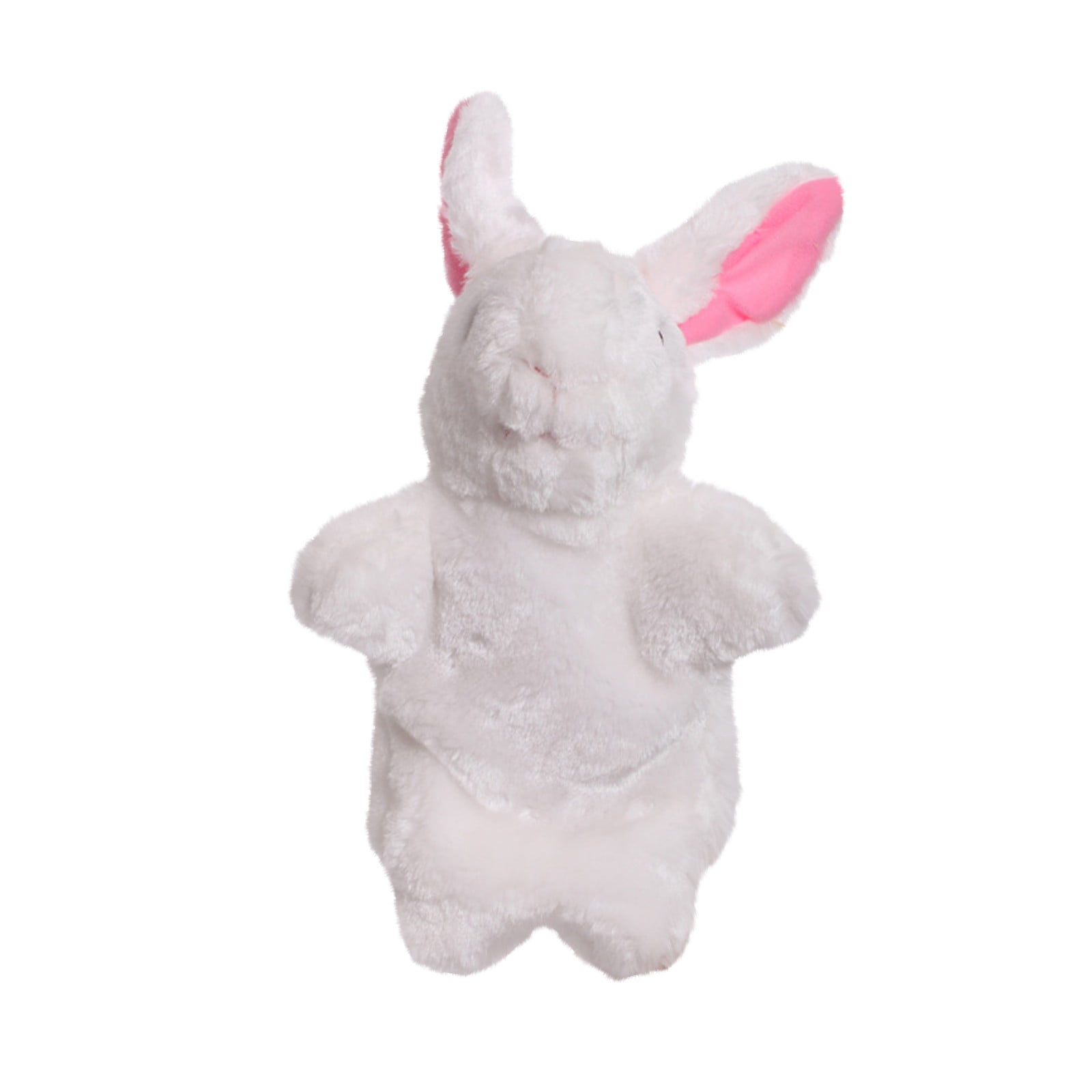 Rabbit Hand Puppet, Fun Small Animal Interactive Hand Puppet，White ...