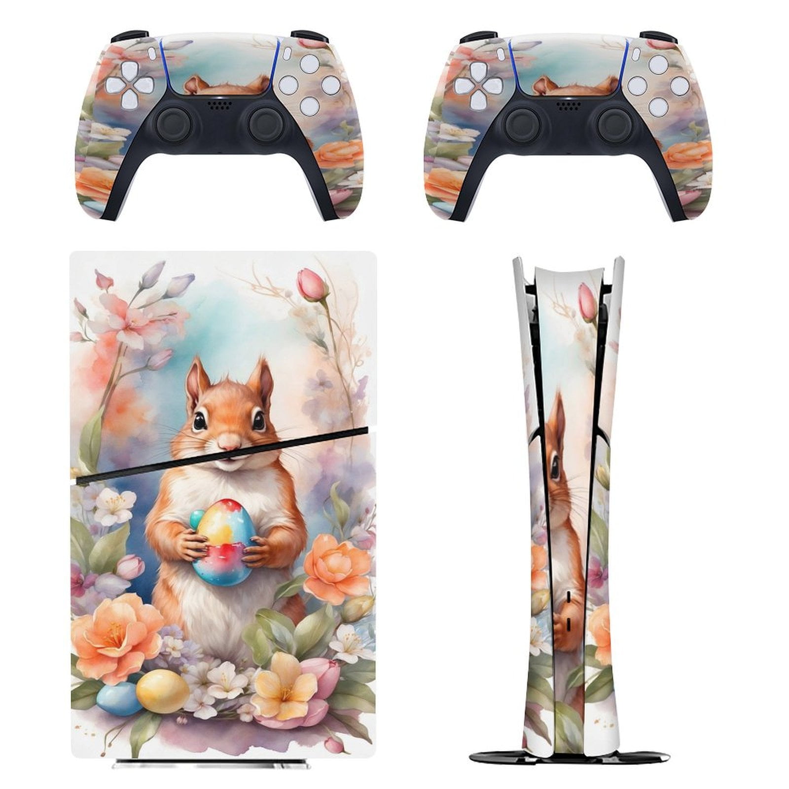 Rabbit, Happy PS5/PS5 Slim Digital Disc Skin Sticker For Console And ...