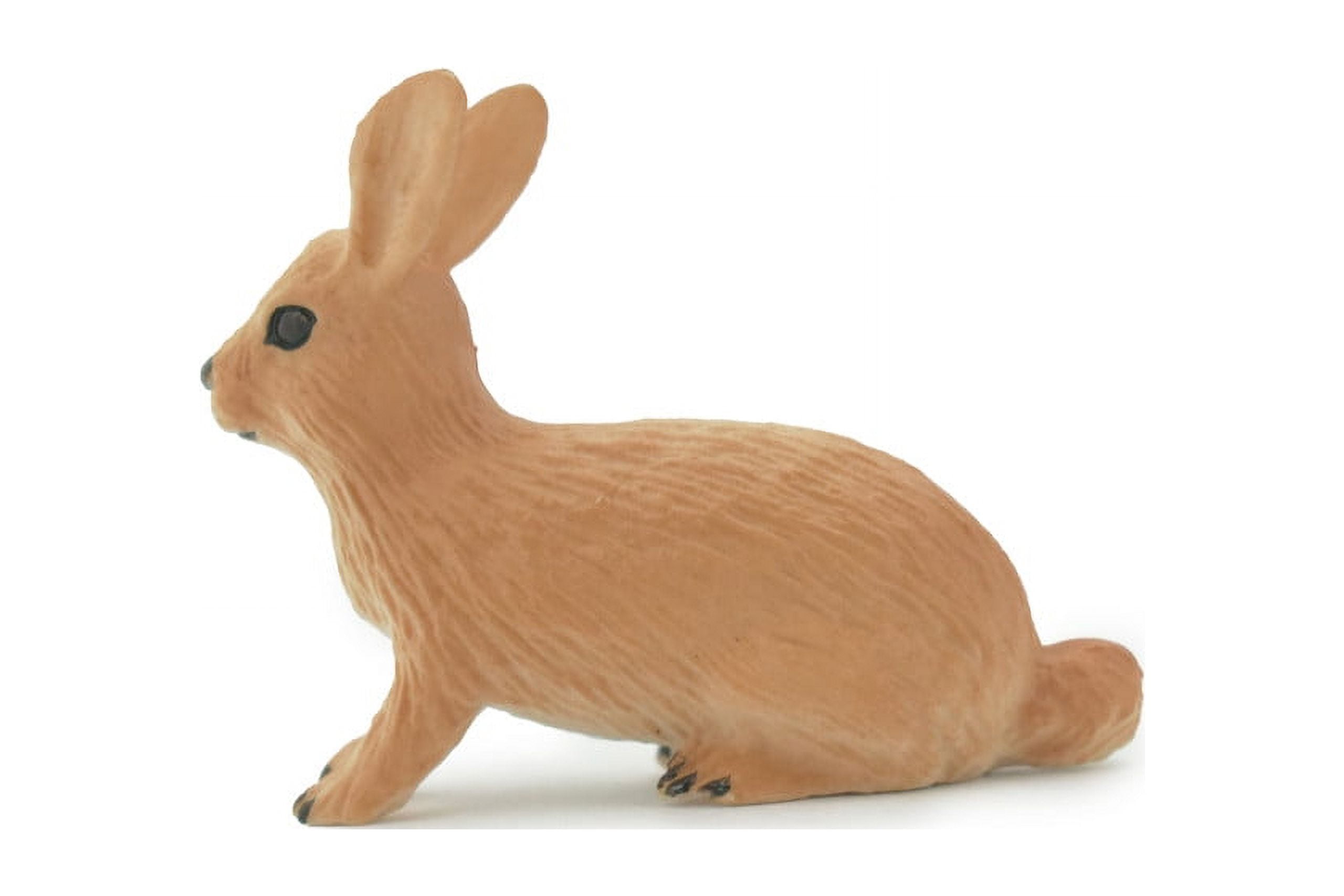 Rabbit, Hare, Bunny Rabbits, Museum Quality, Hand Painted, Rubber ...
