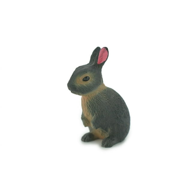 Rabbit, Hare, Bunny Rabbits, Museum Quality, Hand Painted, Rubber ...