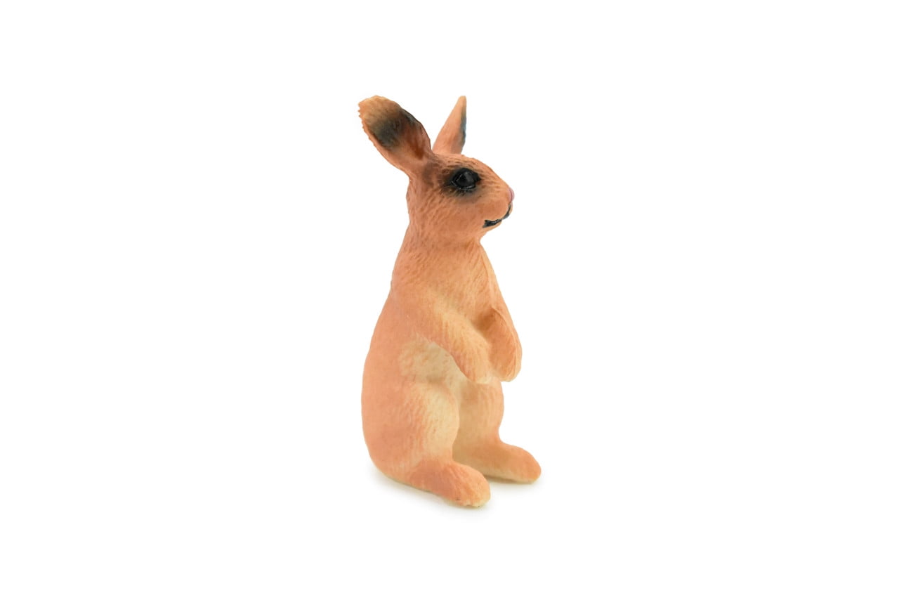 Rabbit, Hare, Bunny Rabbits, Museum Quality, Hand Painted, Rubber Toy ...