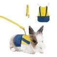 Rabbit Harness and Leash for Walking - Bunny Harness Mesh for Small ...
