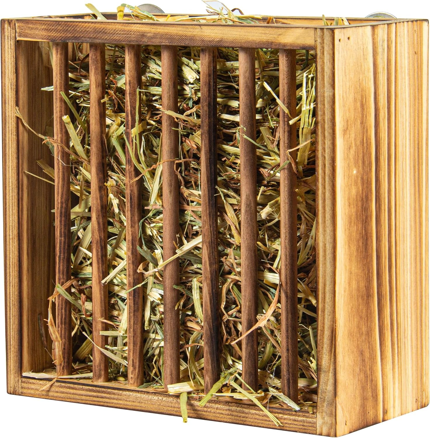Rabbit Hay Feeder Guinea Pig Bunny Stuff Chinchilla Food Dispenser ...