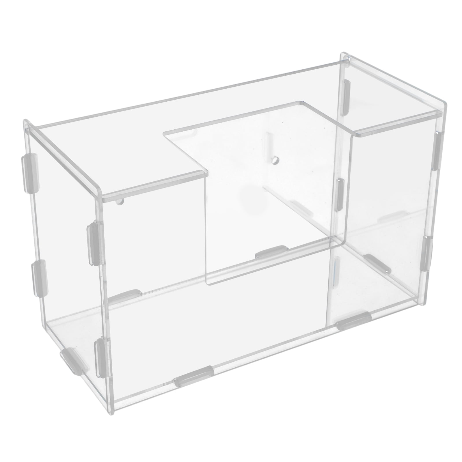 Eease Acrylic Bunny Hay Rack Grass Holder Dispenser Cage - Walmart.com