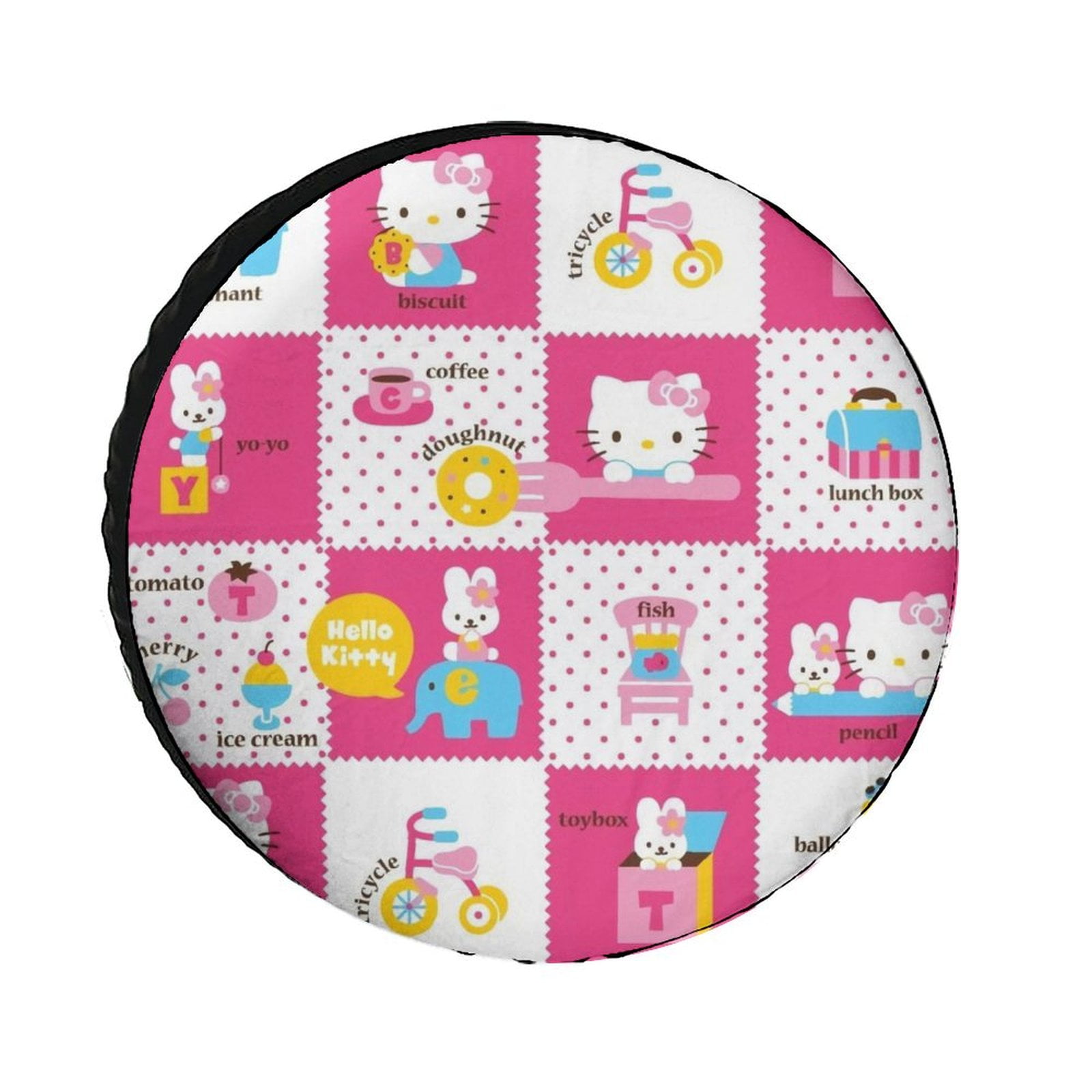 Rabbit Hello Kitty Waterproof Oxford Tire Covers, Spare Wheel ...