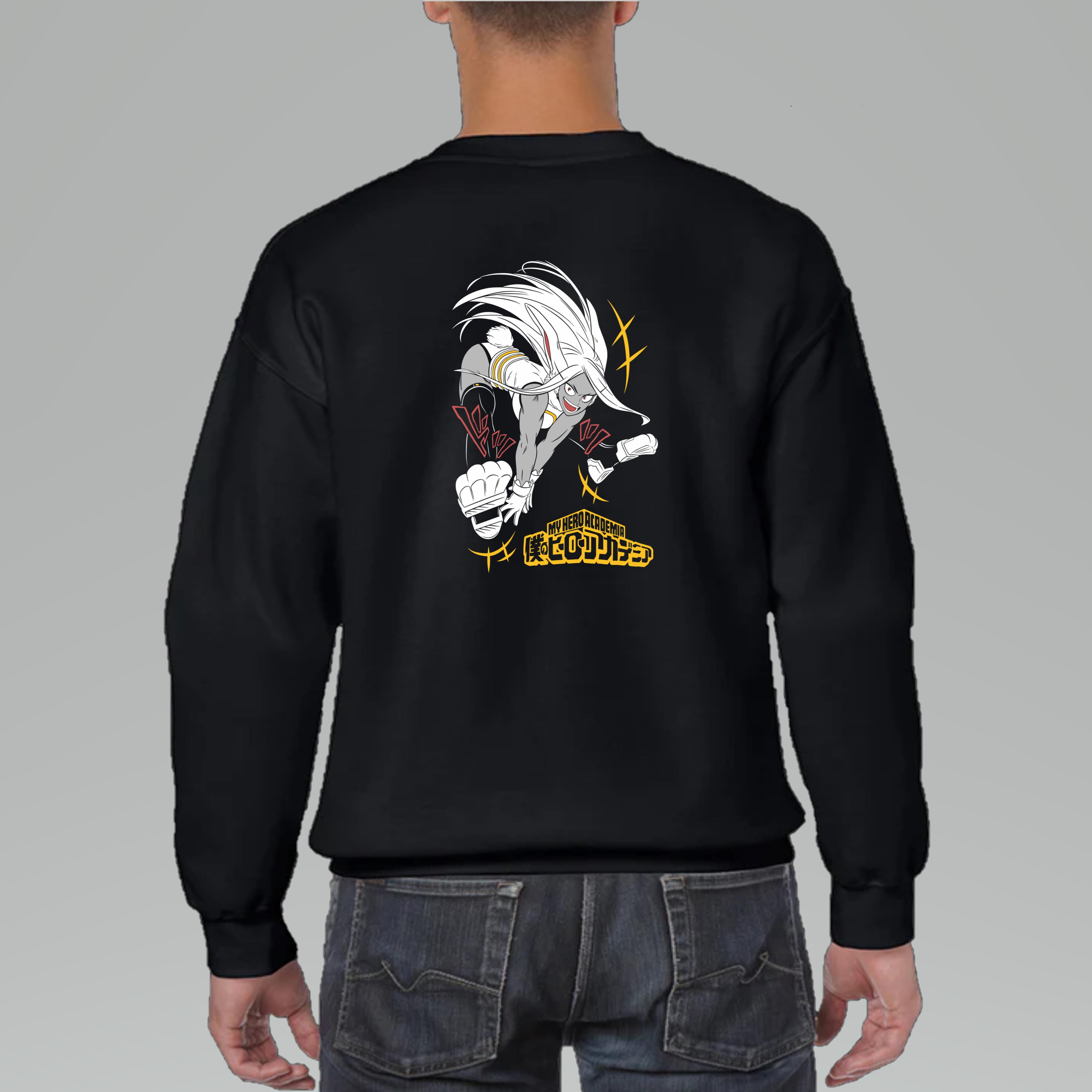 Rabbit Hero Academia Mirko Rumi Anime SWEATSHIRT, for men & women, up ...