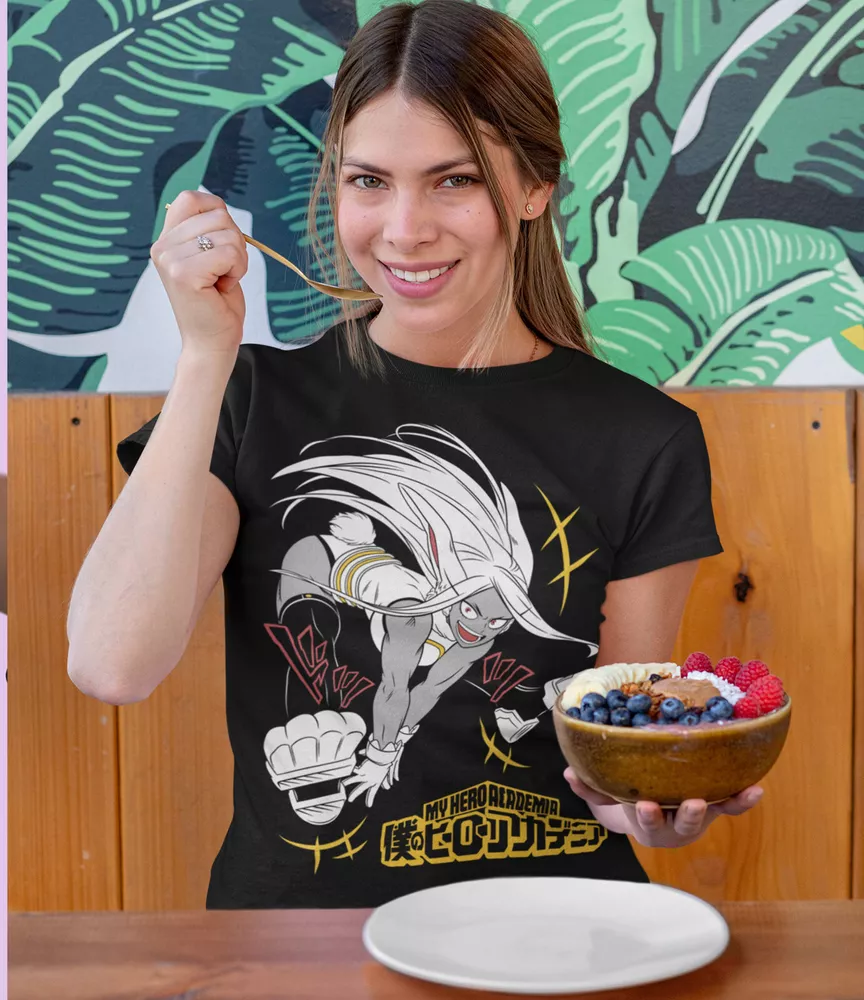 Rabbit Hero Mirko T-Shirt Rumi Usagiyama Miruko Bnha Mha My Hero ...