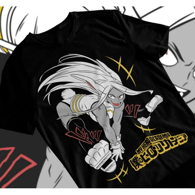 Rabbit Hero T Shirt My Hero Academia Mirko Rumi Usagiyama Anime Manga