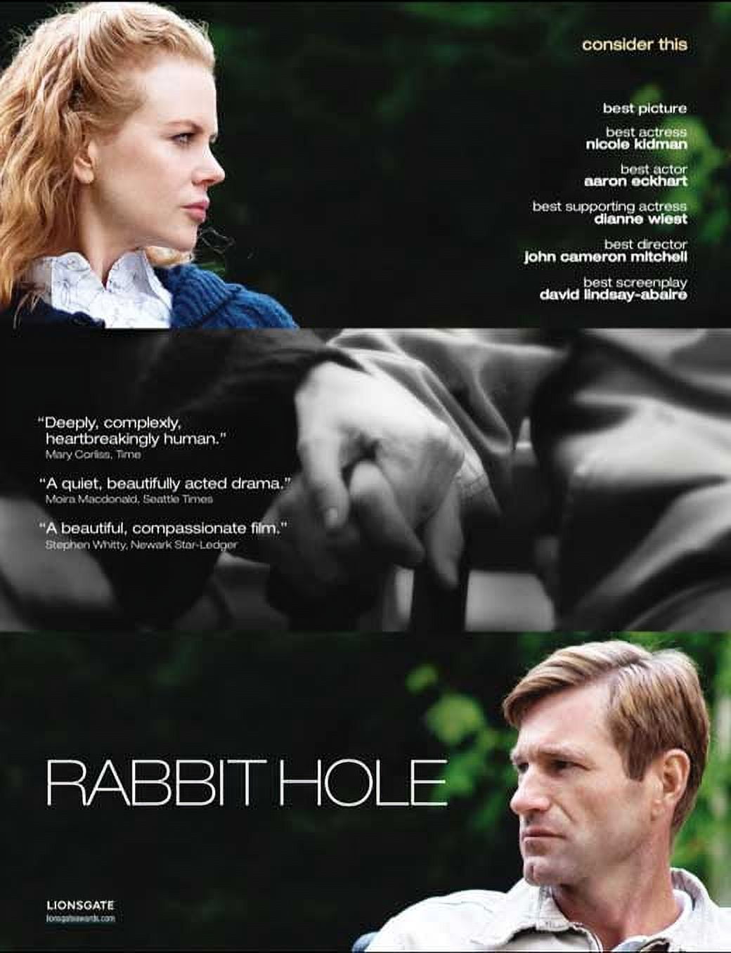 Rabbit Hole - movie POSTER (Style F) (11" x 17") (2010) - Walmart.com