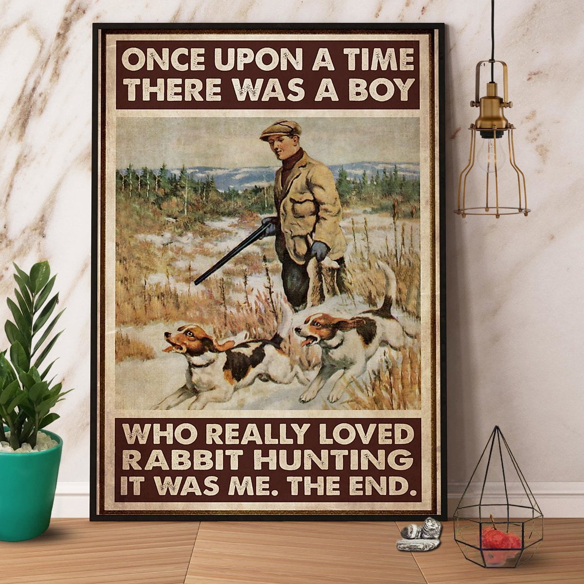 Rabbit Hunting Once Upon A Time There Was A Boy Who Really Loved Rabbit ...