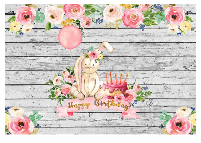 Rabbit In Blue Clothes Background Vegetable Peter Kids Bunny Birthday ...