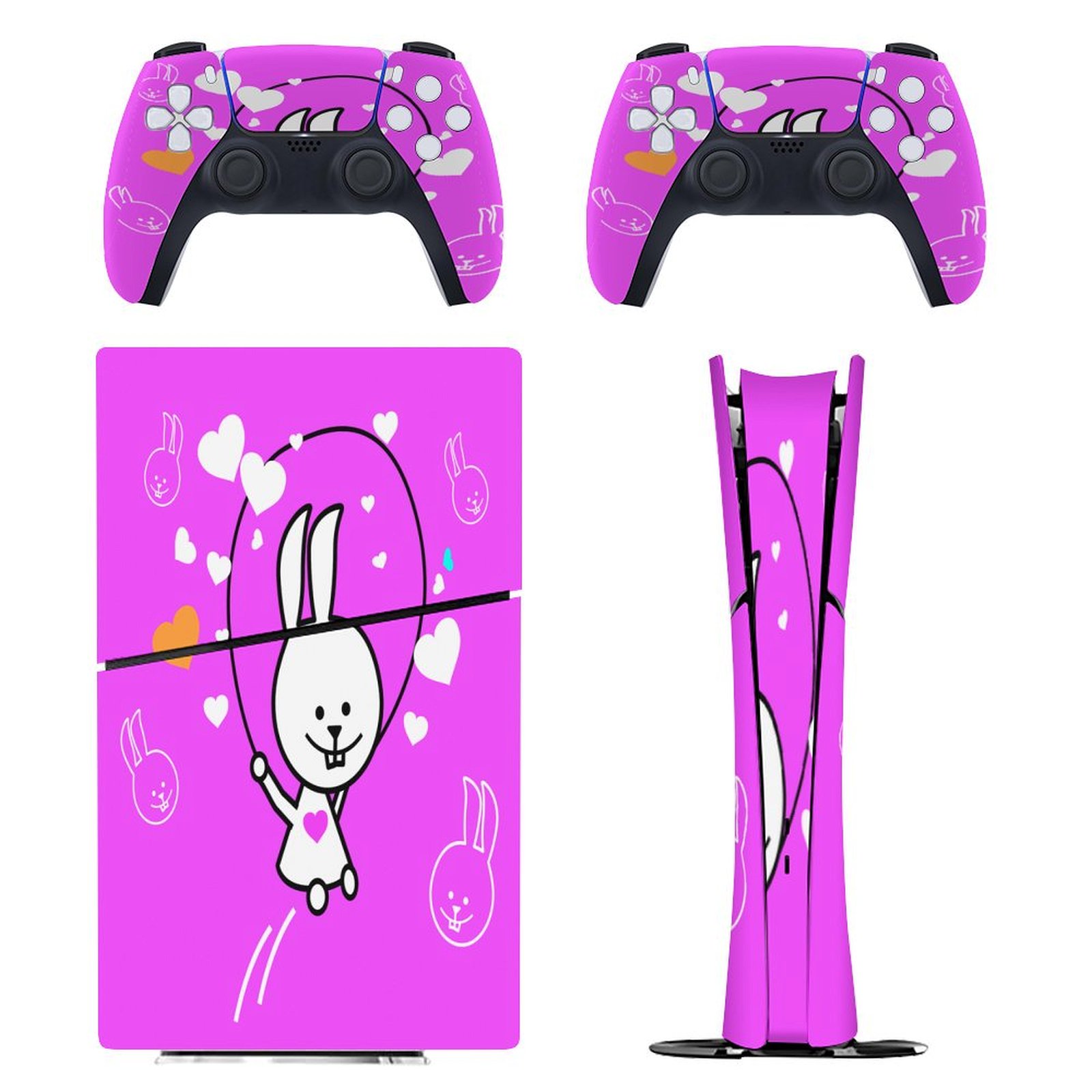 Rabbit, Jump Rope PS5/PS5 Slim Digital Disc Skin Sticker For Console ...
