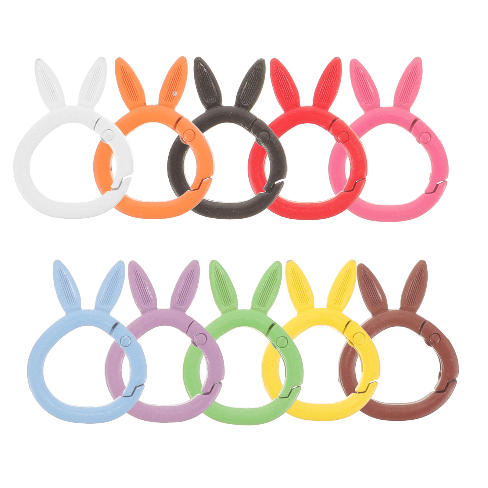 Rabbit Keychain Keyrings Carabiners for Keys Clasps Shackle Crafts ...