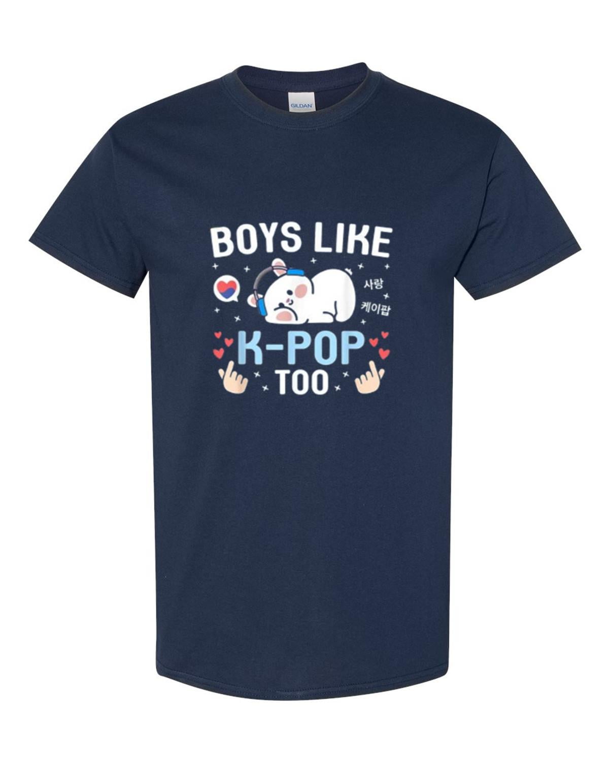 Rabbit Korean Music K Pop Bunny Cute Animal Idol Fan T-Shirt, for men ...