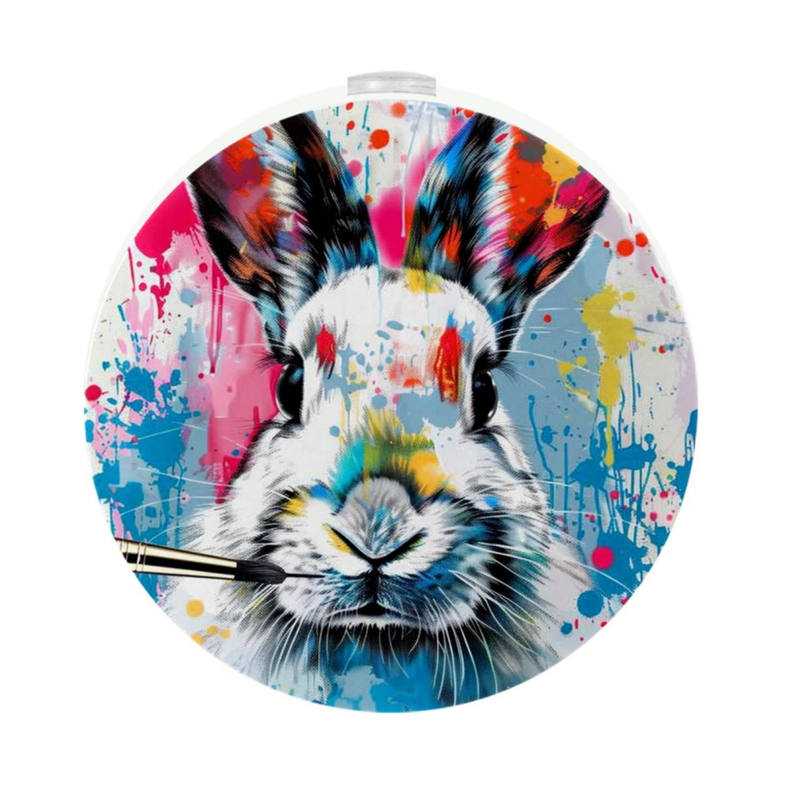 Rabbit LED Round Night Light-2PCS: Bright and Energy Efficient ...