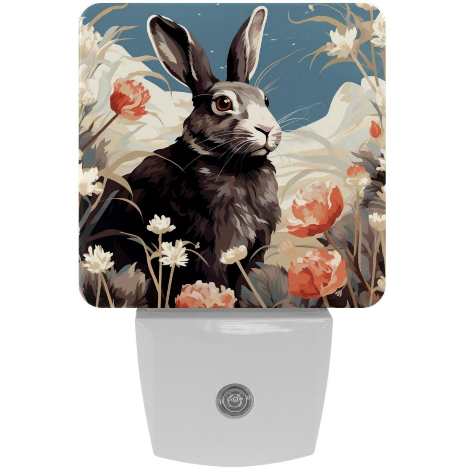 Rabbit LED Square Night Light - Energy Efficient and Stylish ...