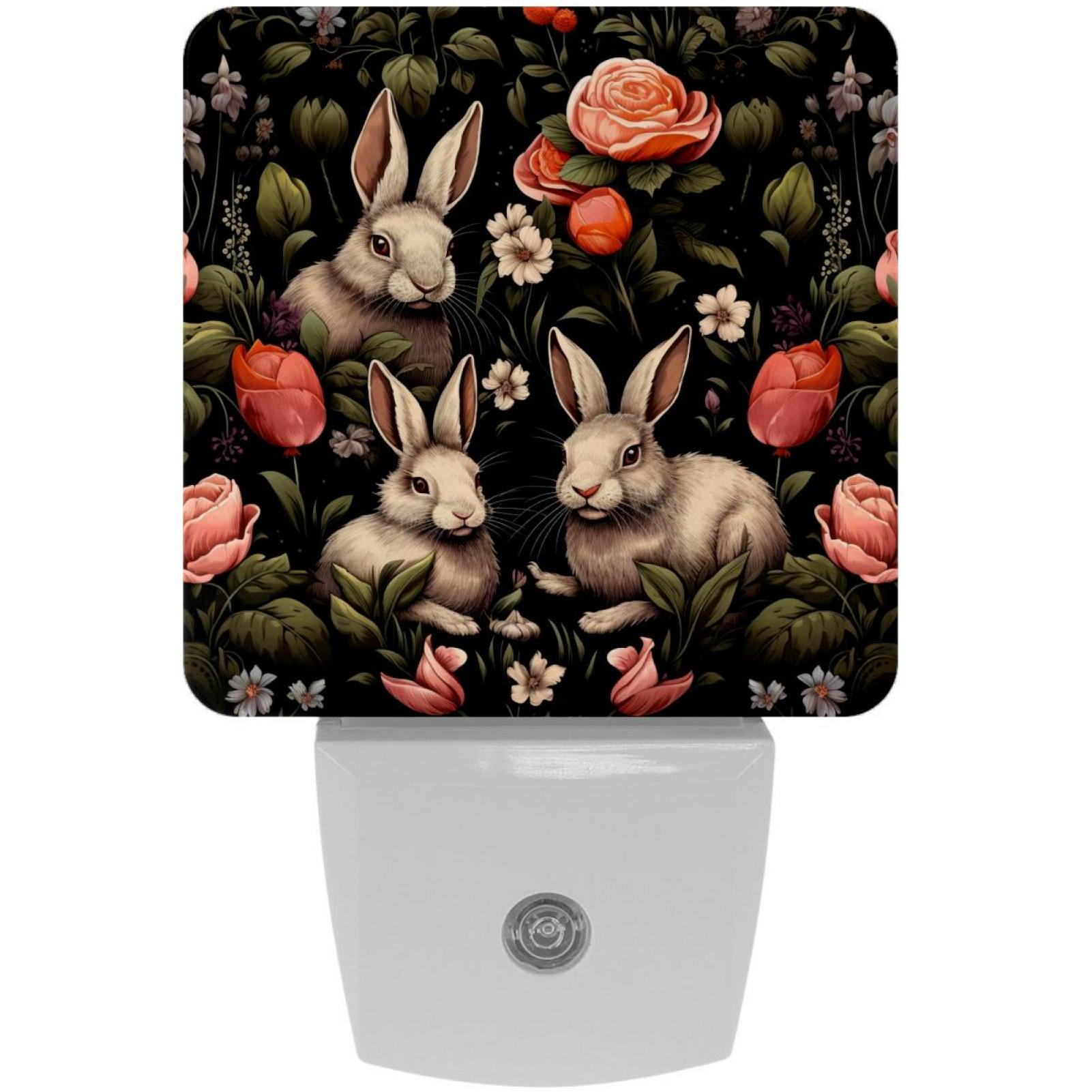 Rabbit LED Square Night Lights - Compact and Multifunctional ...
